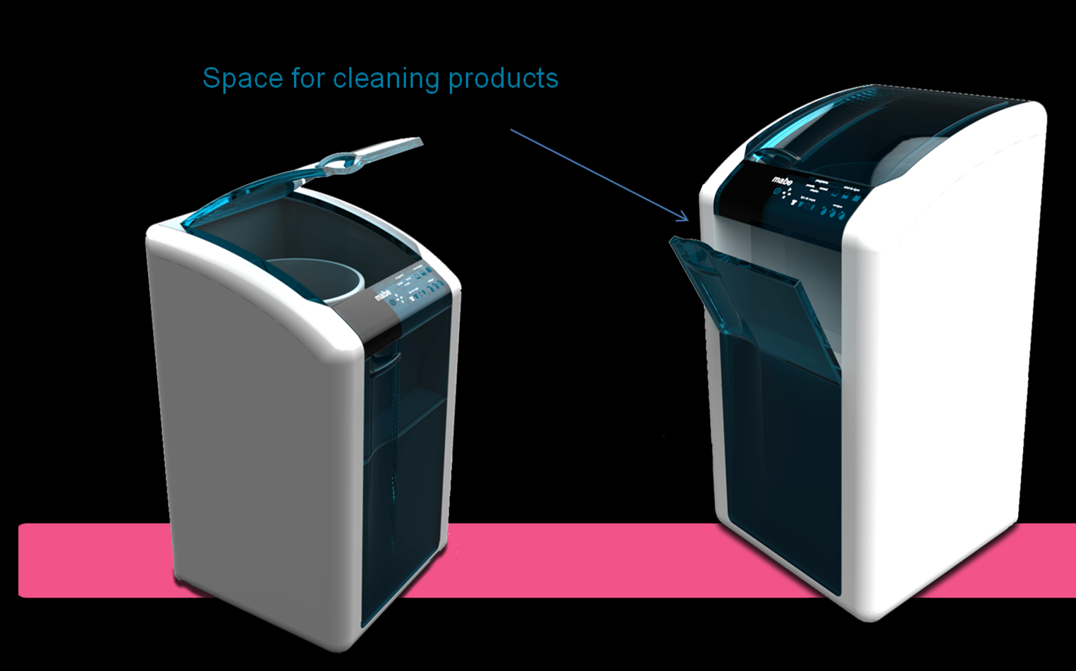 Washing machine concept by Rafael Ribeiro at Coroflot.com