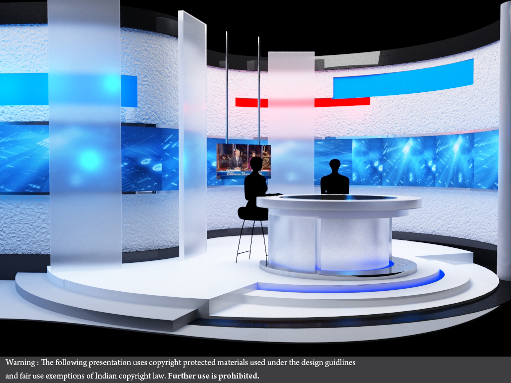 virtual set design by puneet sharma at Coroflot.com