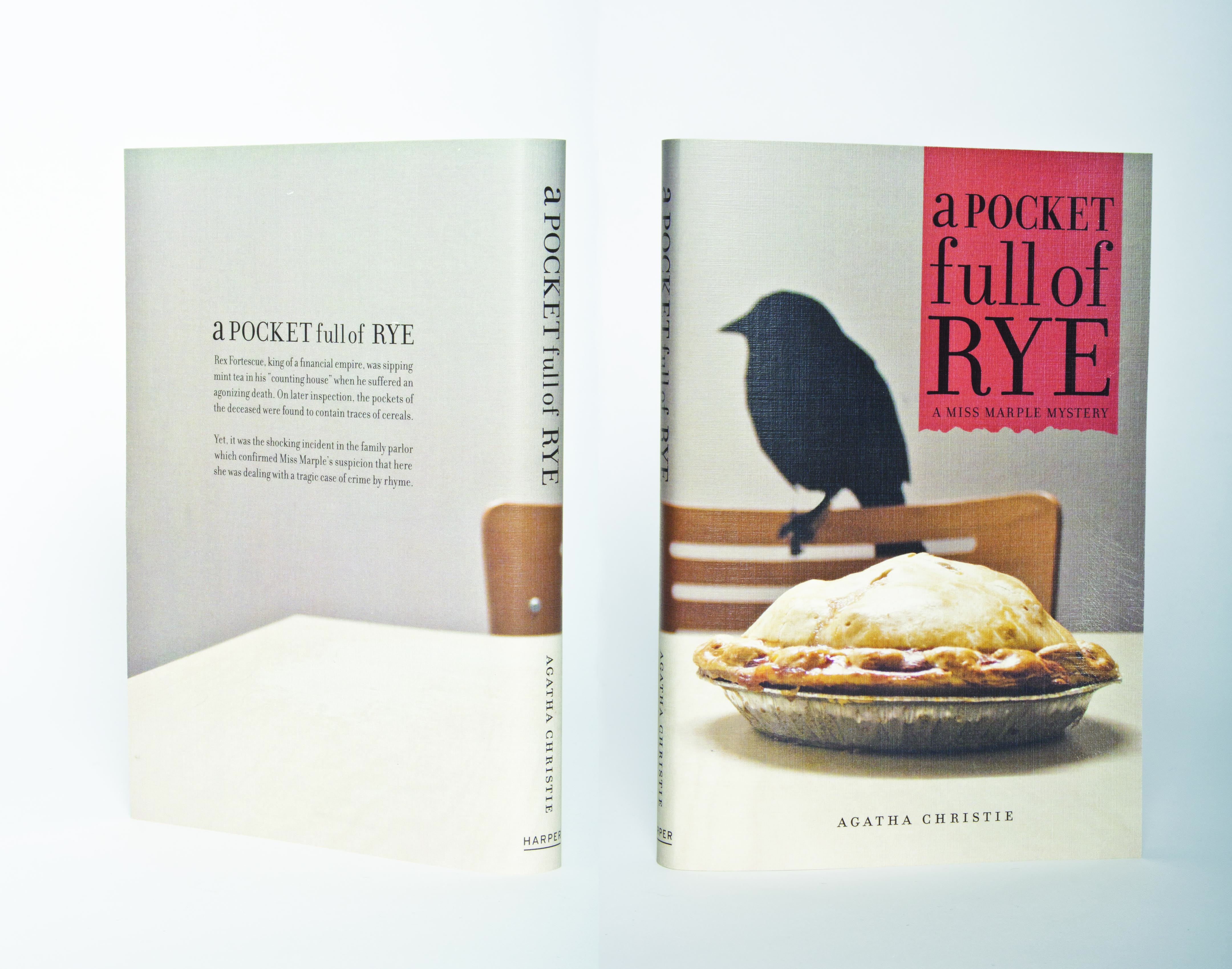 A Pocket Full of Rye Book Cover by Sally Tsai at Coroflot.com