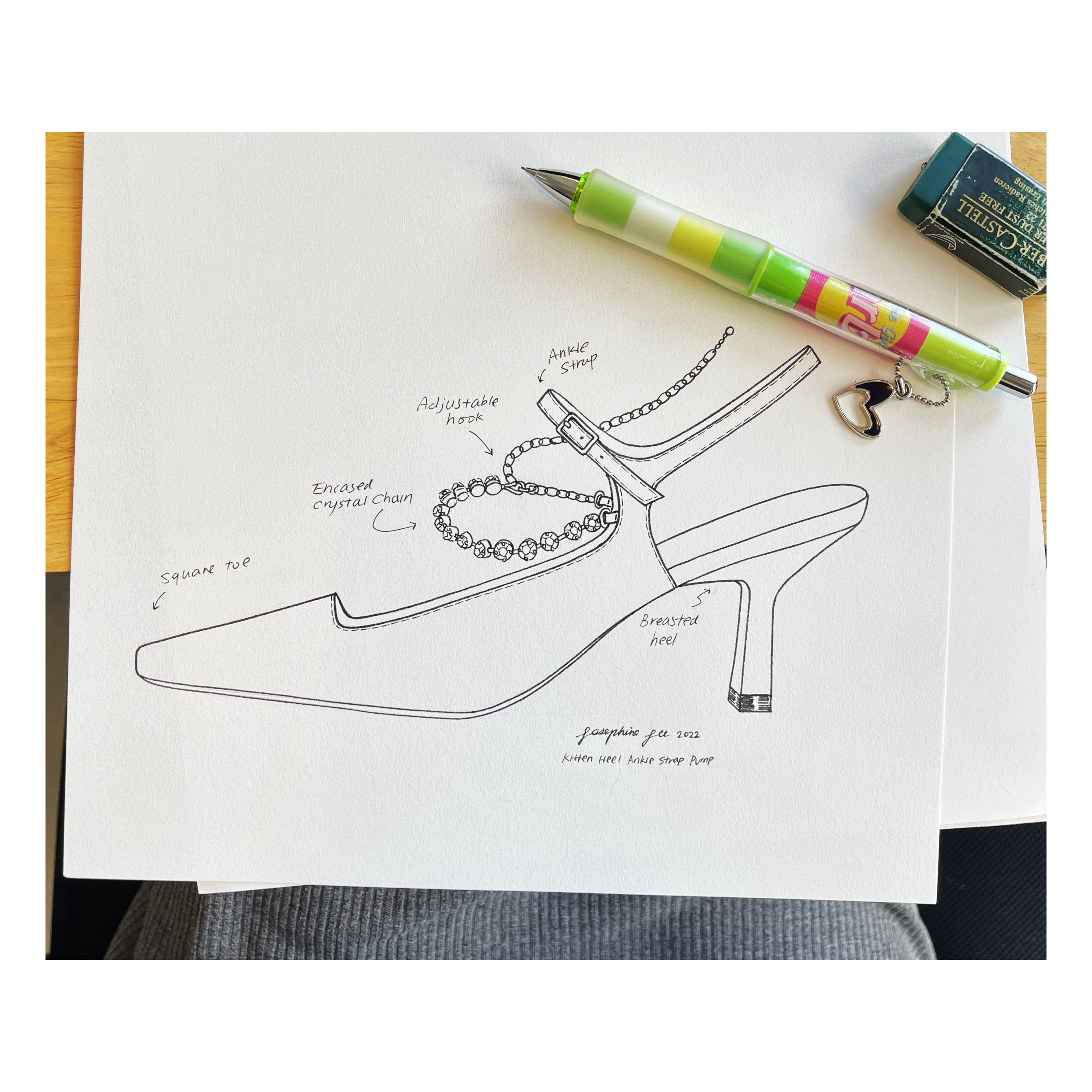 Shoe Hand Drawings by Josephine Jee at Coroflot.com