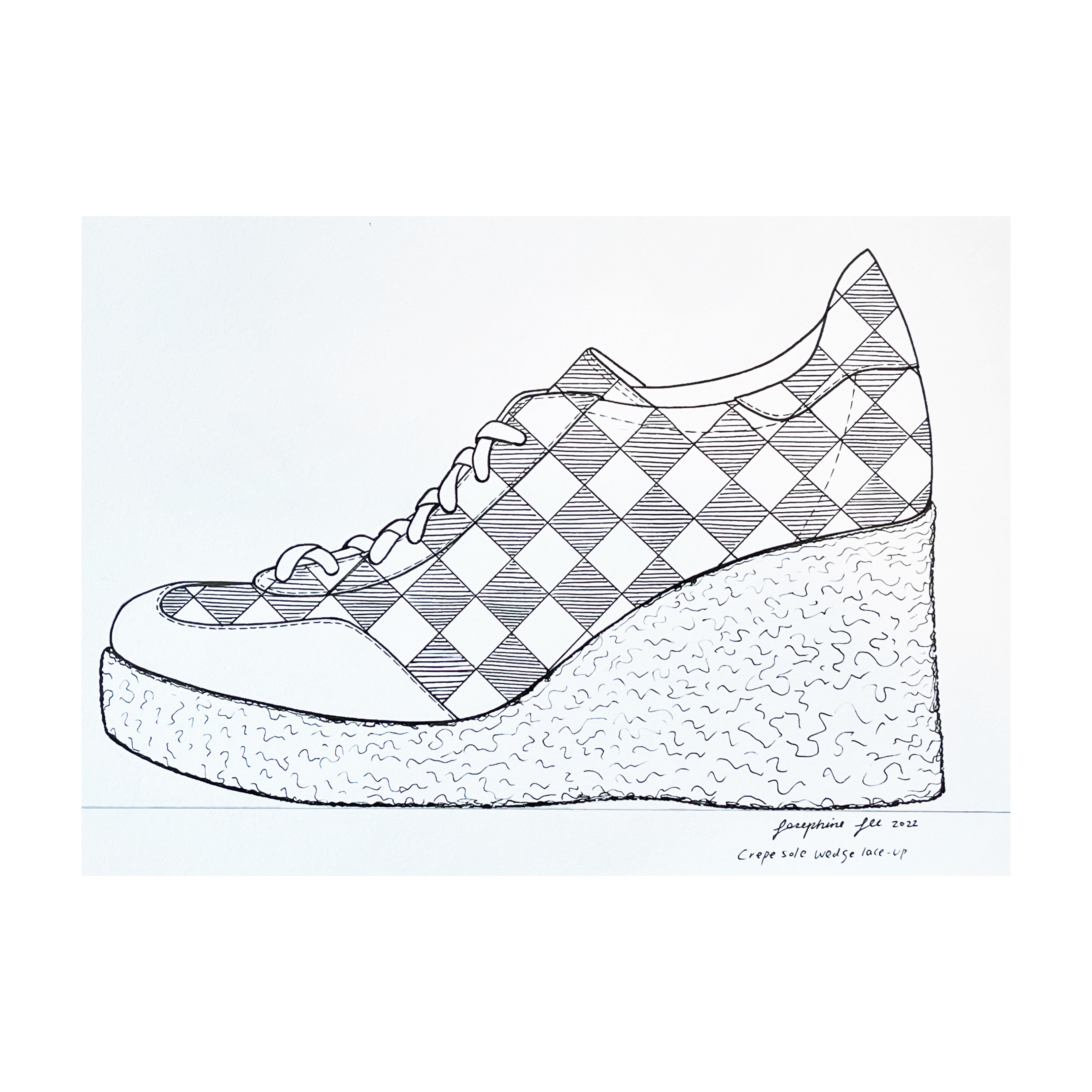 Shoe Hand Drawings by Josephine Jee at Coroflot.com