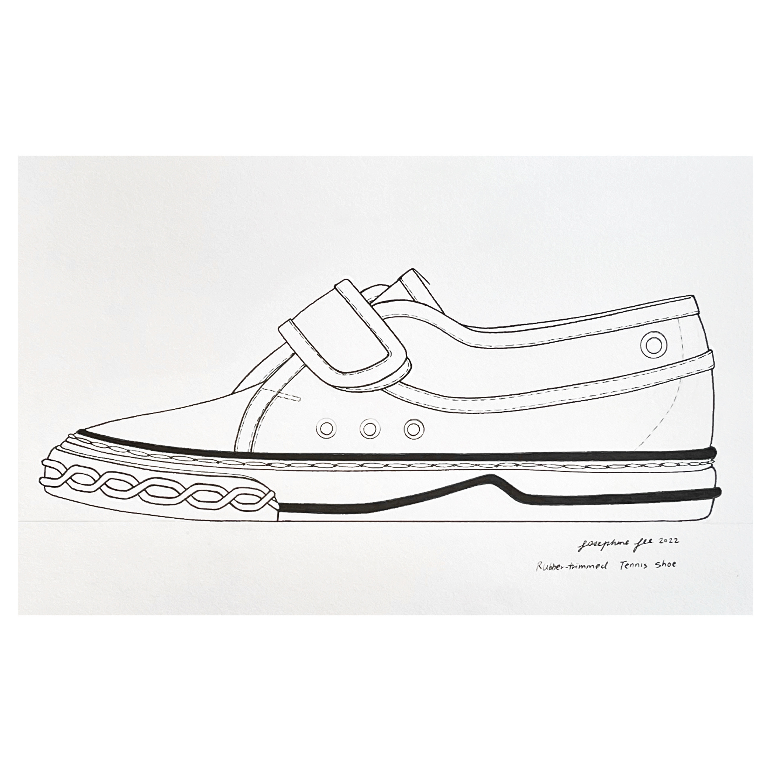 Shoe Hand Drawings by Josephine Jee at Coroflot.com