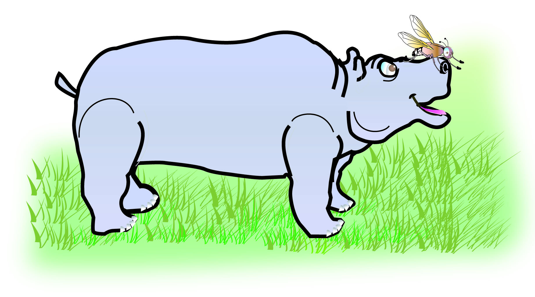 The Fly & Hippo by Essex James at Coroflot.com