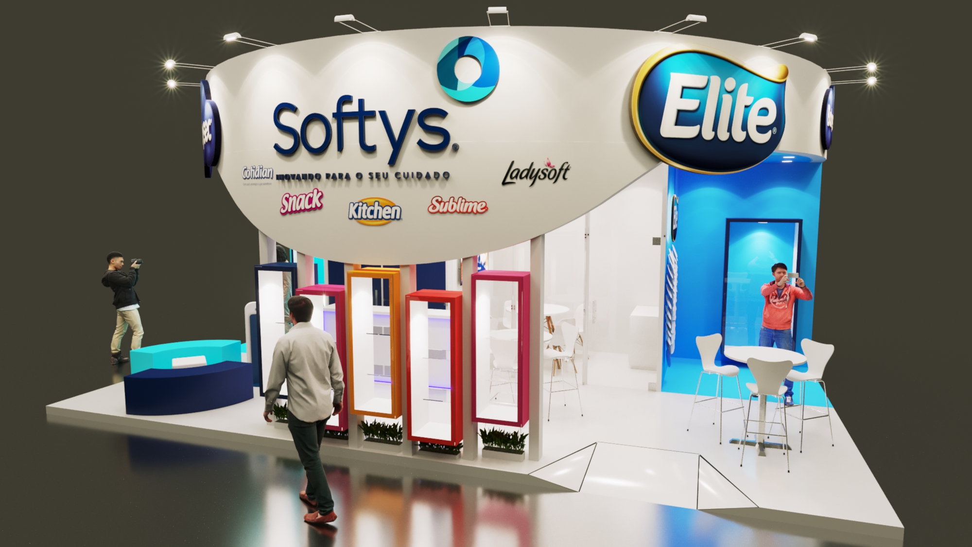 Softys stands by Fernando Fonseca at Coroflot.com