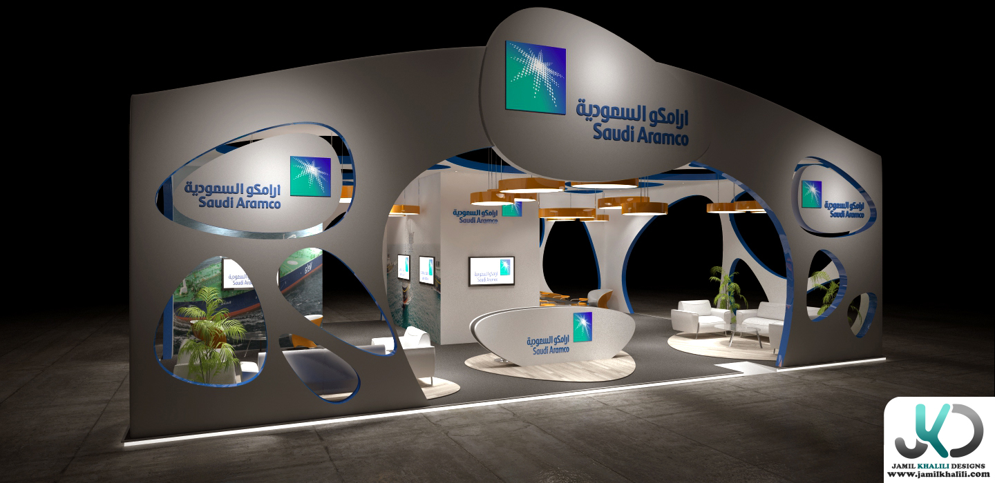 Aramco - 3d Exhibition design ( Concept C ) by Jamil Khalili at ...
