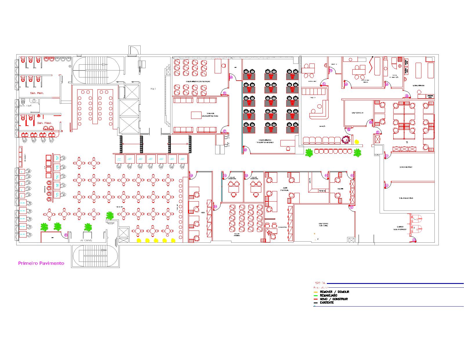 Call Center - Projeto em CAD by Diego Friolin at Coroflot.com