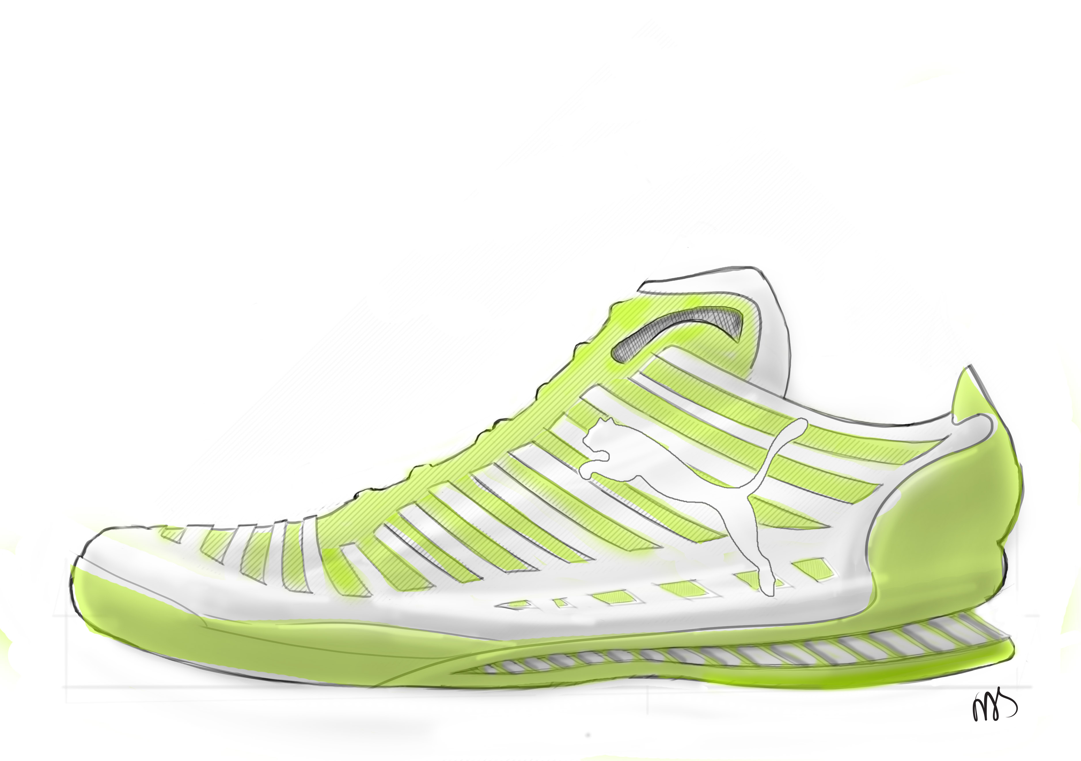 Puma Footwear Sketches Auguts 2014 by Nassir Khamin at Coroflot.com