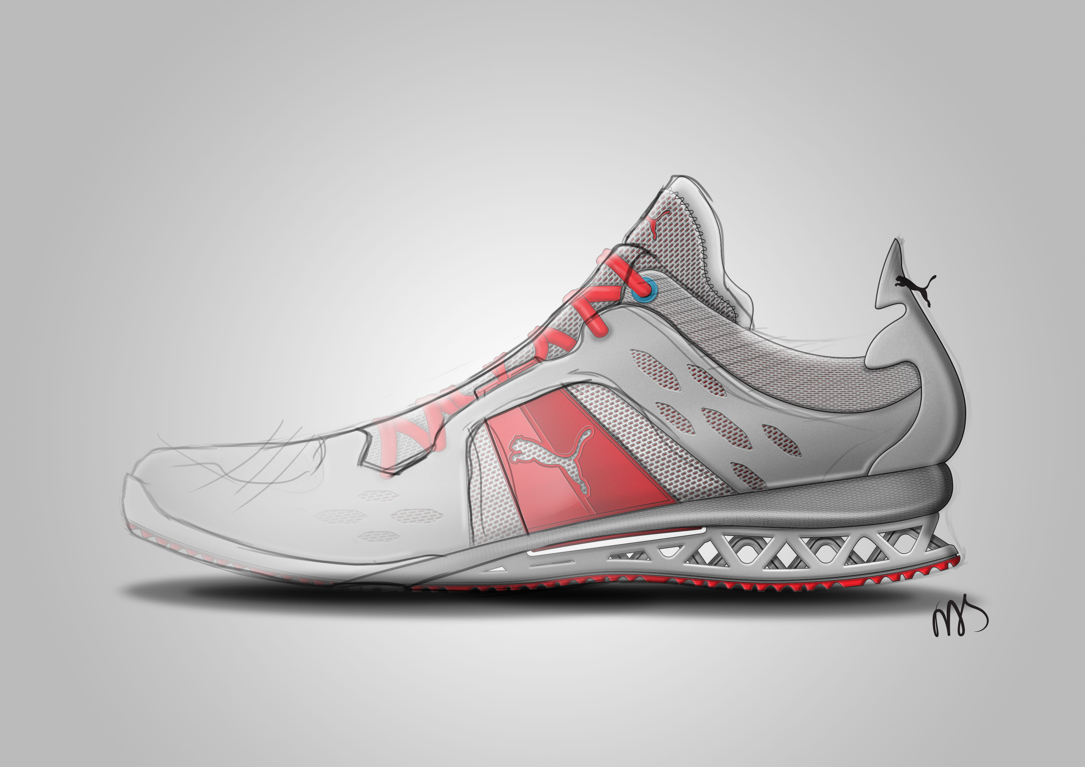 Puma Footwear Sketches Auguts 2014 by Nassir Khamin at Coroflot.com