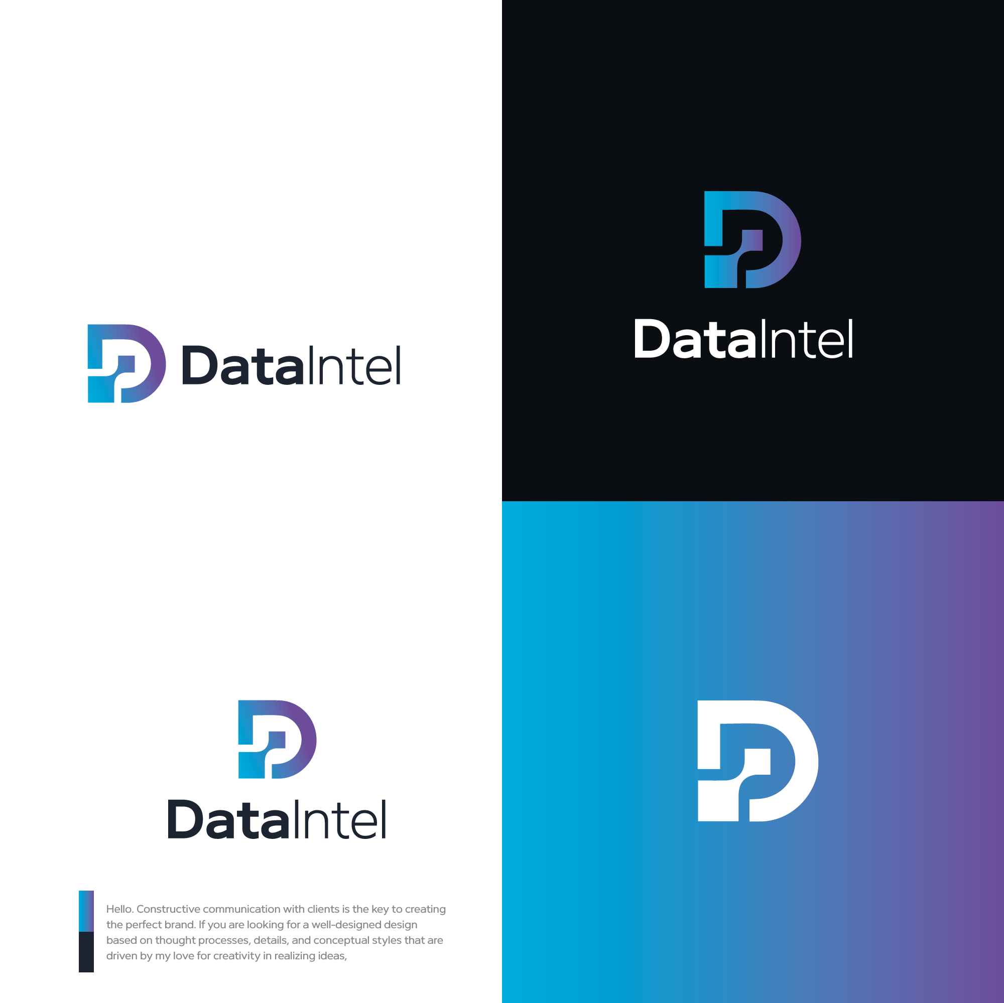 Data Science Company logo by Subha Islam at Coroflot.com