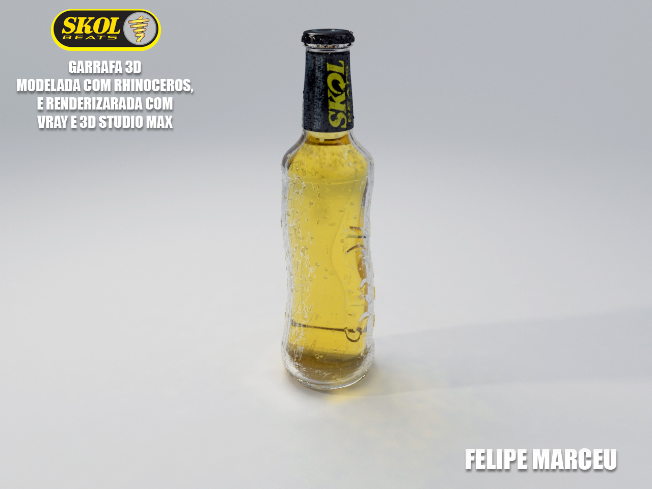 Skol Beats Bottle - Garrafa Skol Beats by Felipe Marceu at Coroflot.com