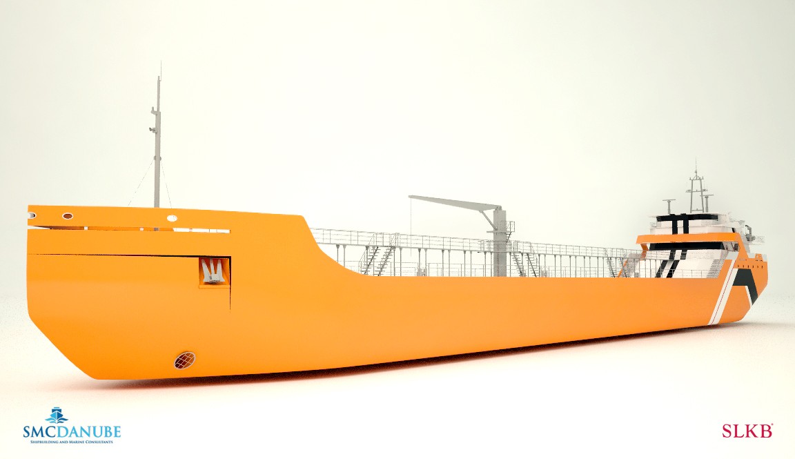 Oil tanker (ship design visualization) by Márk Csikós at Coroflot.com