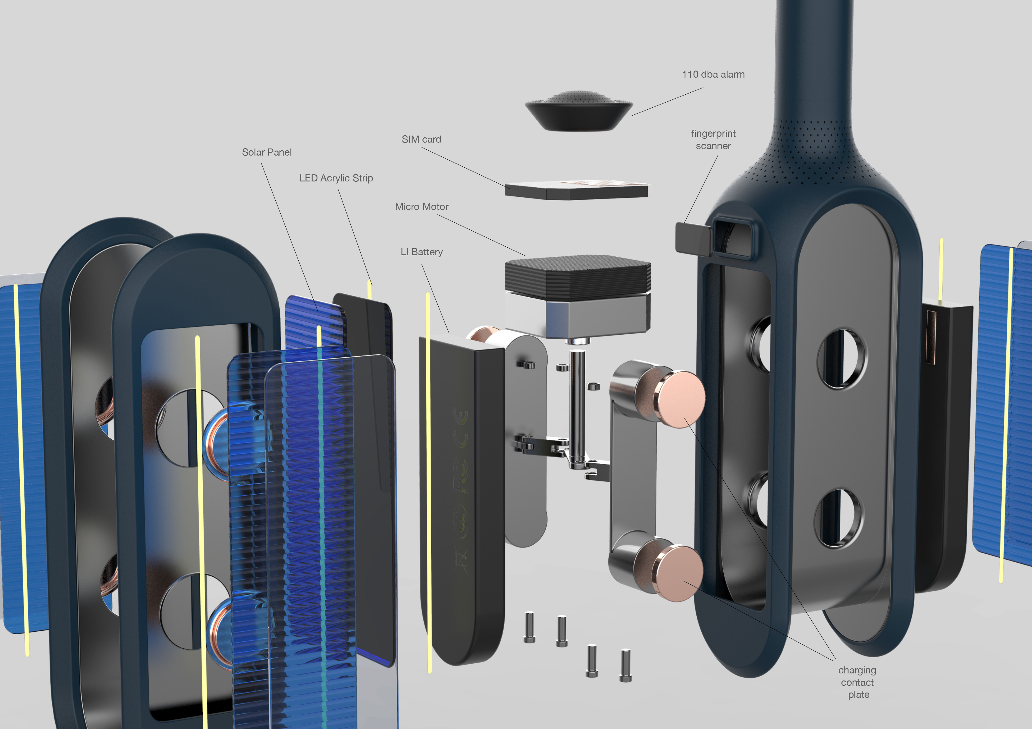 Quicklock Premium security by Paul Nichols at Coroflot.com