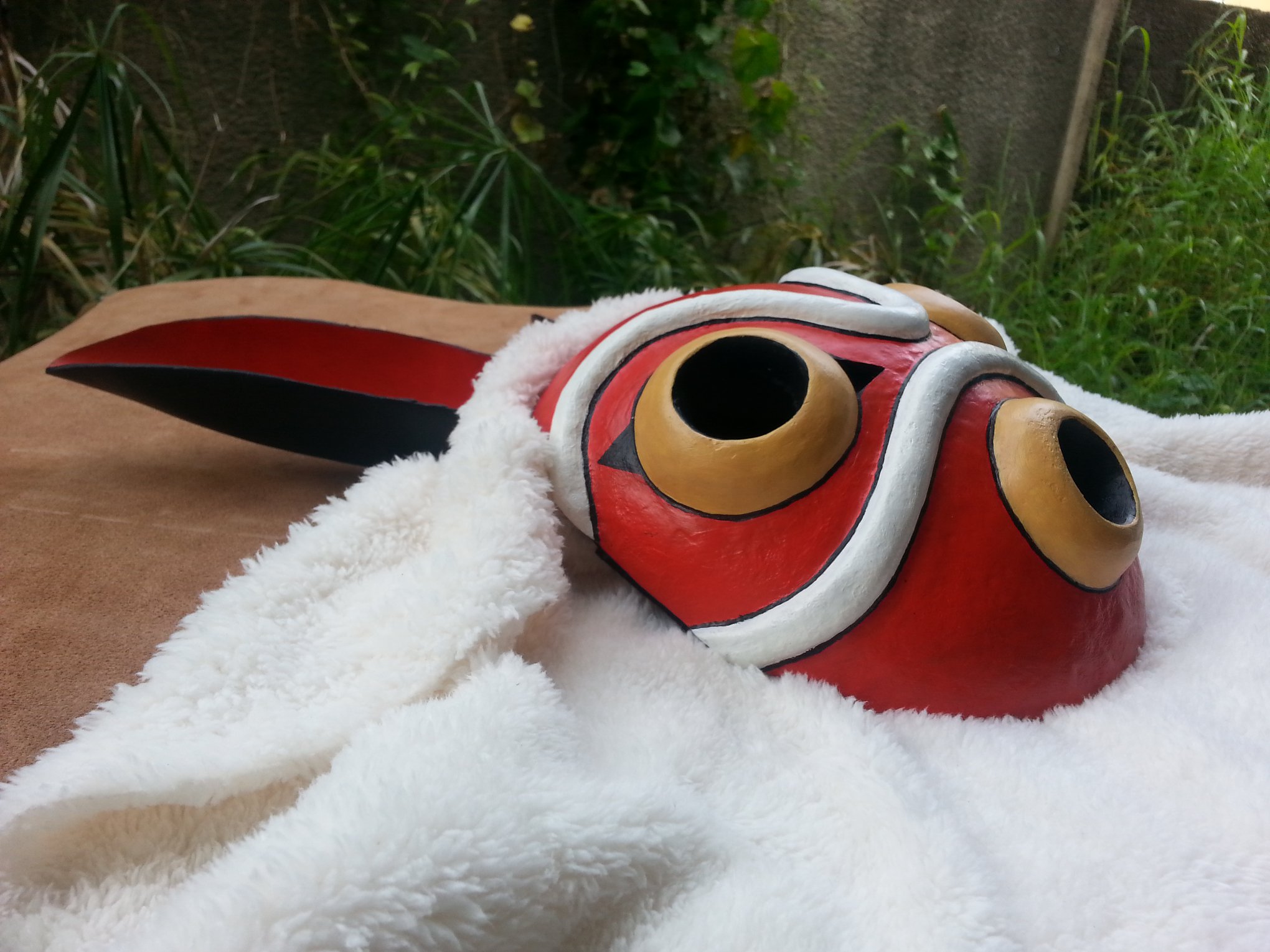 Princess Mononoke Mask by Patricia Layog at Coroflot.com