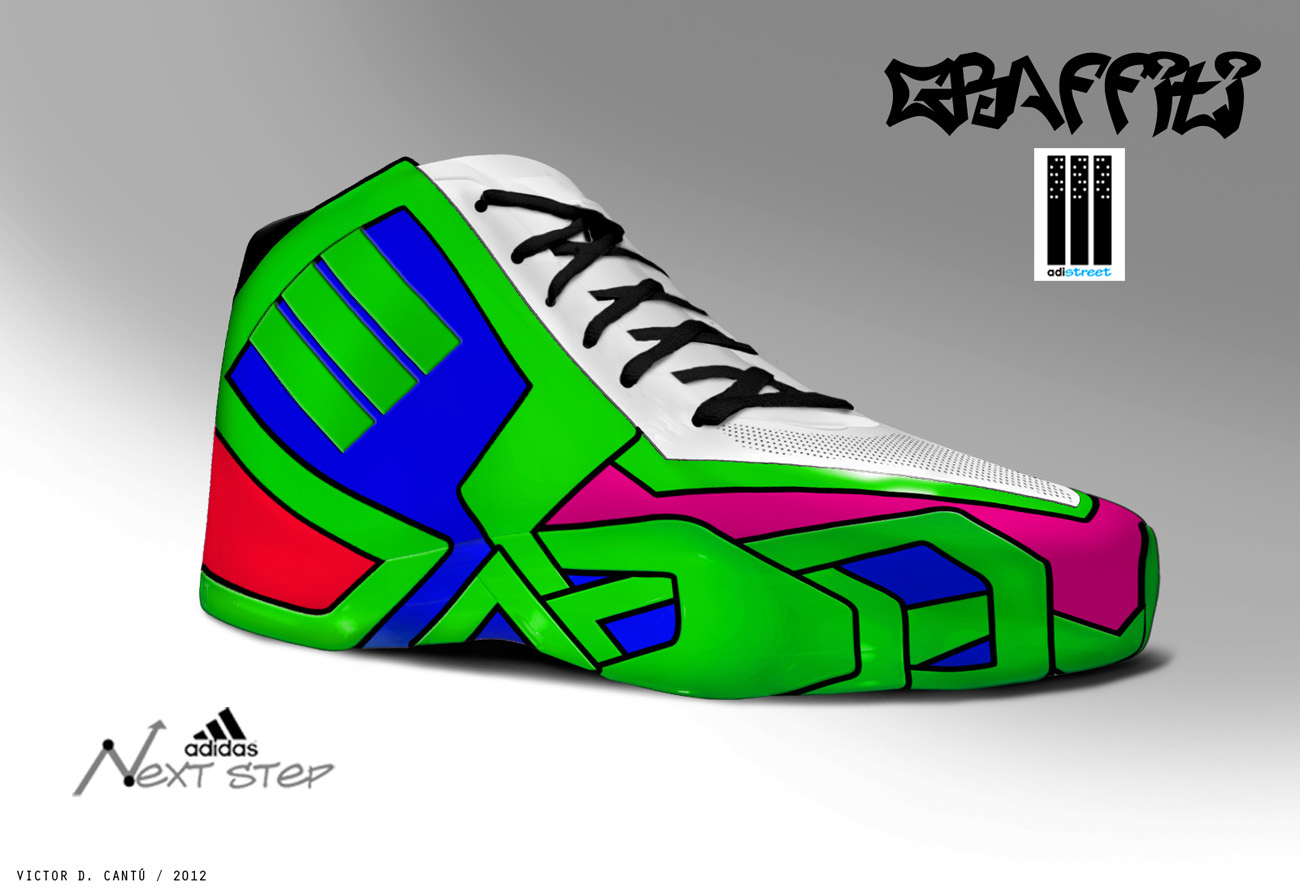 Adidas Graffiti by Victor David Cantú Ojeda at Coroflot.com