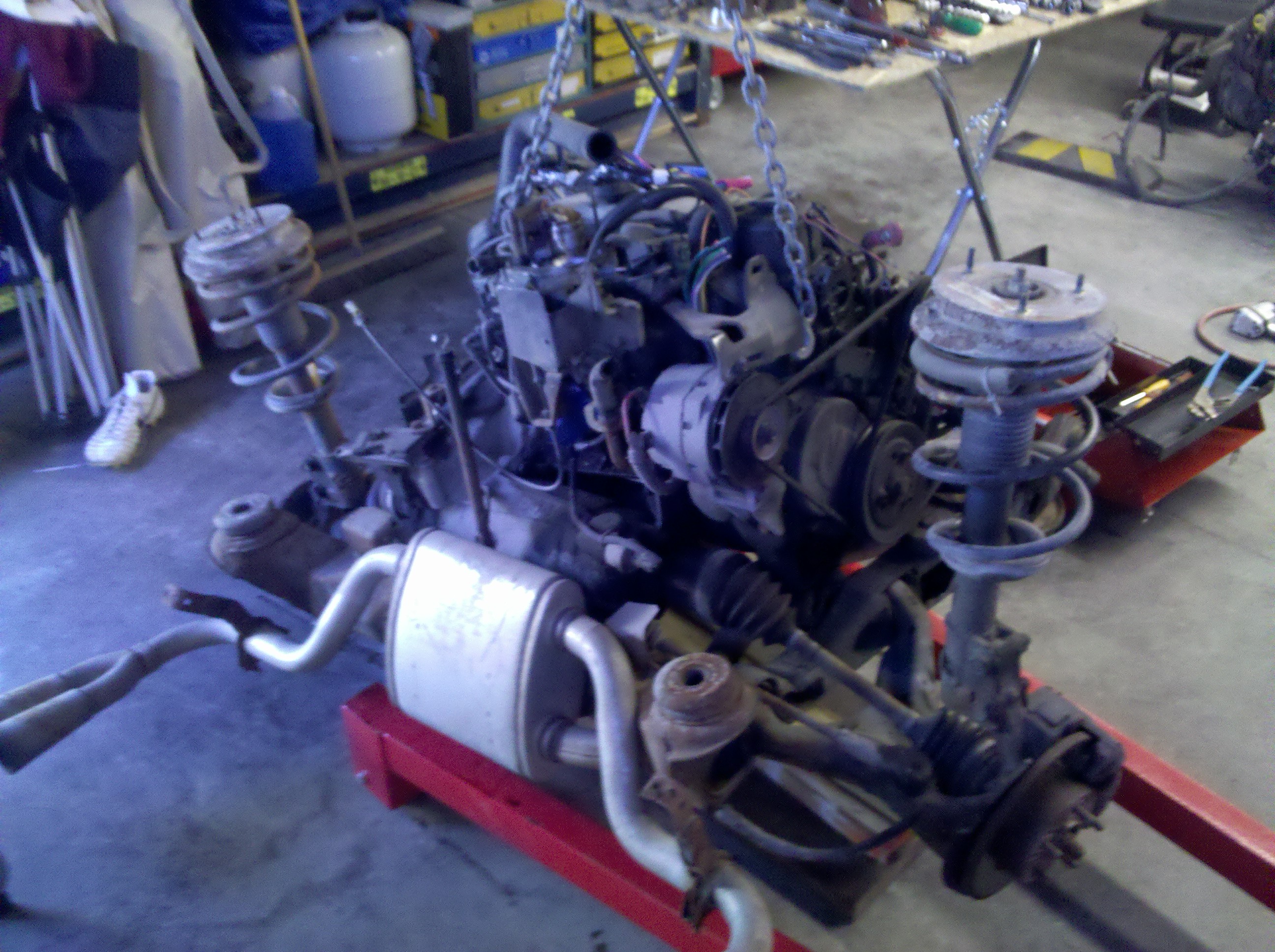 1985 Fiero Engine Transplant by Trevor Howard at Coroflot.com