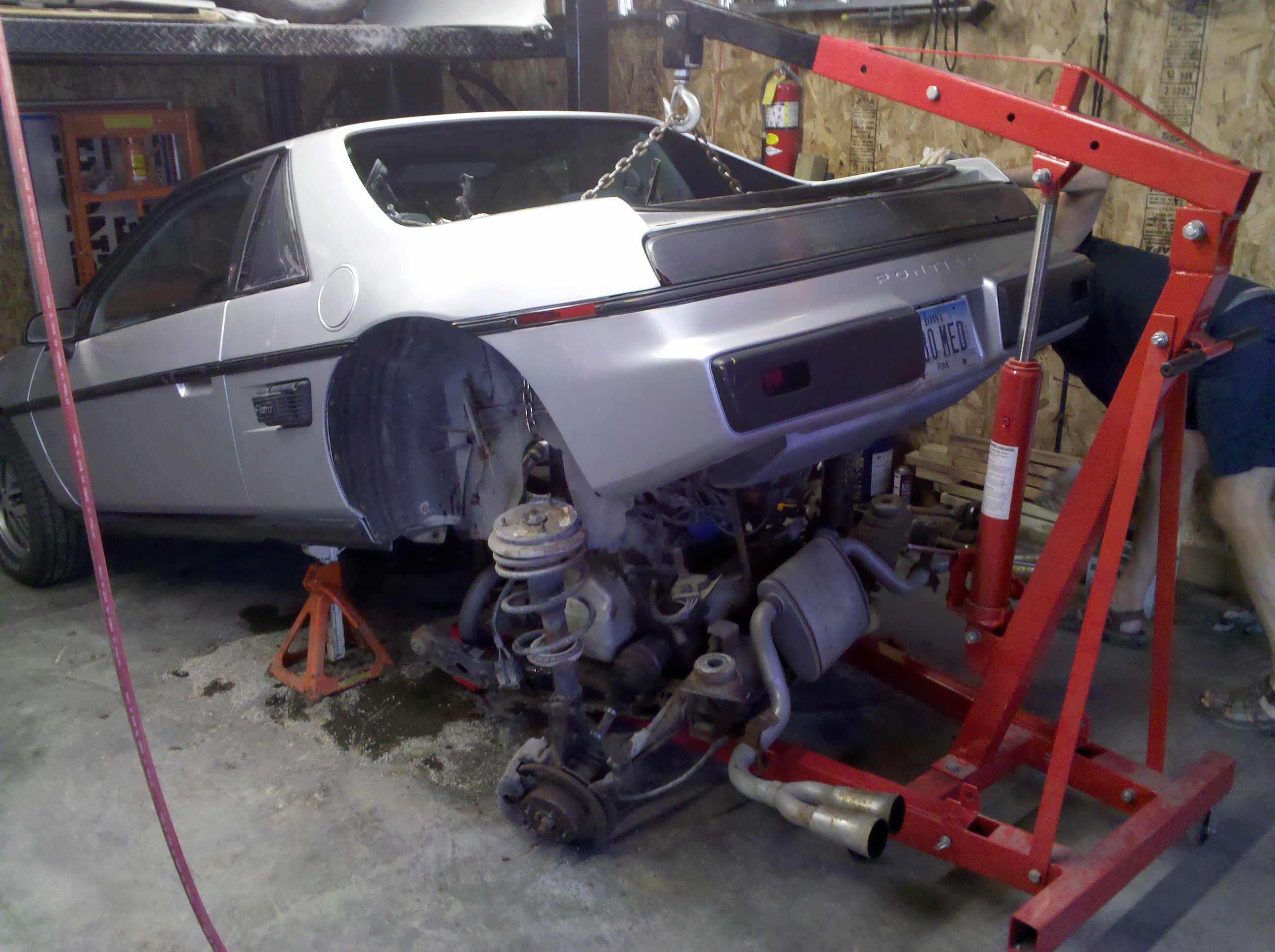 1985 Fiero Engine Transplant by Trevor Howard at Coroflot.com