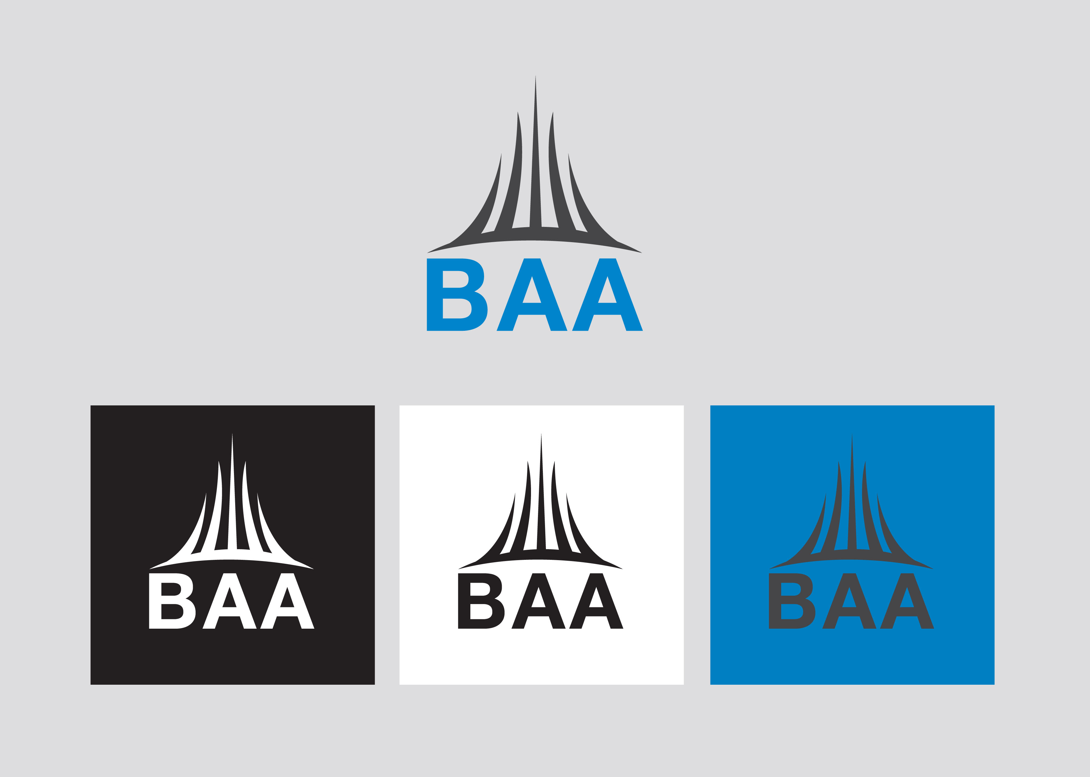 BAA Logo & Stationary by Ahmed Alageid at Coroflot.com