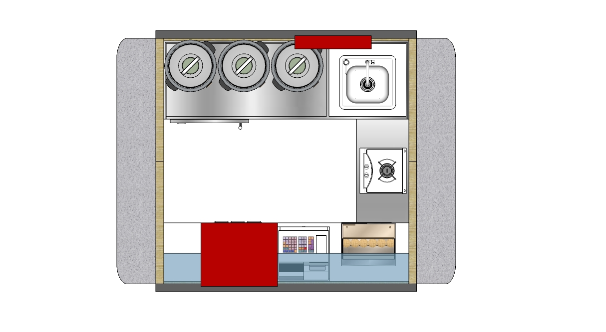 Food Stall Design by Anne Therese Maglunog-Villafuerte at Coroflot.com