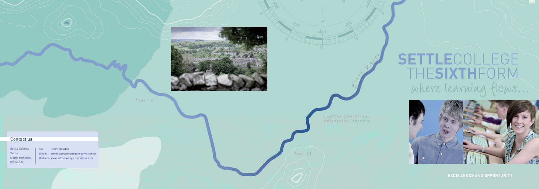 Settle College rebrand by Robin Turton at Coroflot.com