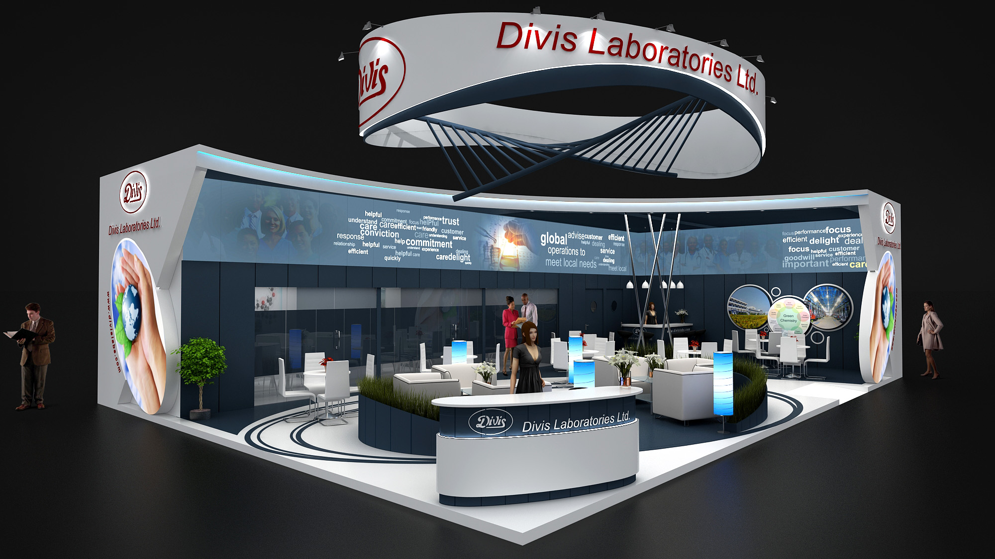 Divis Lab Design Cphi Worldwide 2016 By Qaiser Imam At