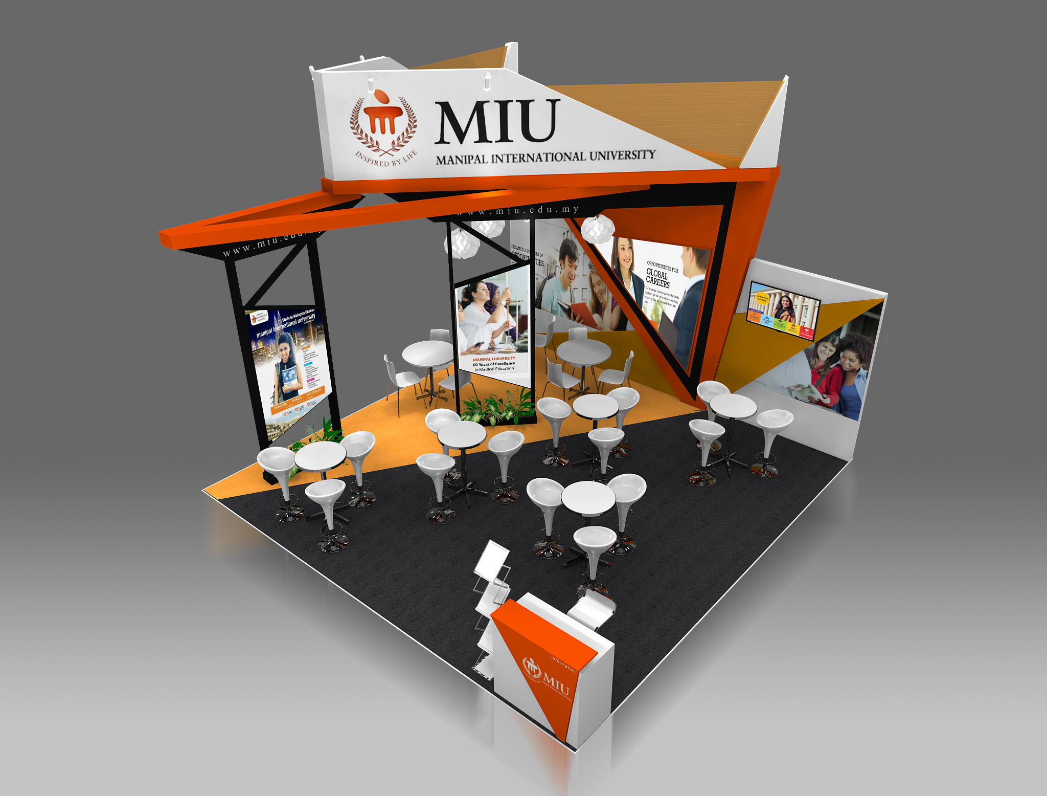 Education Booth Concept by Firdaus Nawawi at Coroflot.com