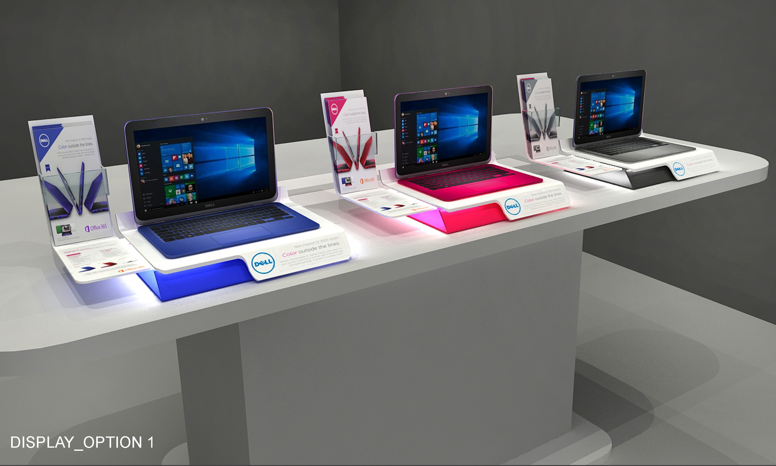 Dell product display showcase _Laptop Stand by Firdaus Nawawi at ...