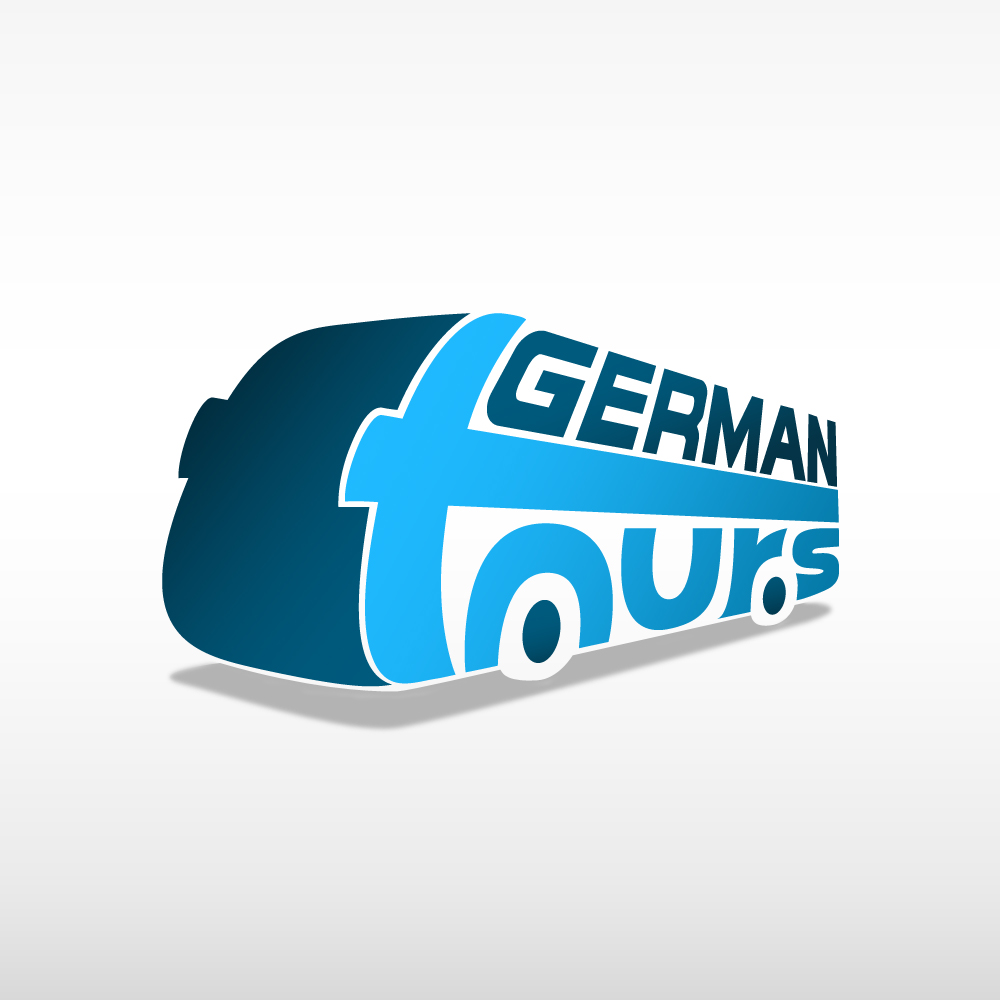German Tours Logo & Bus Advertising by Luka Balić at Coroflot.com