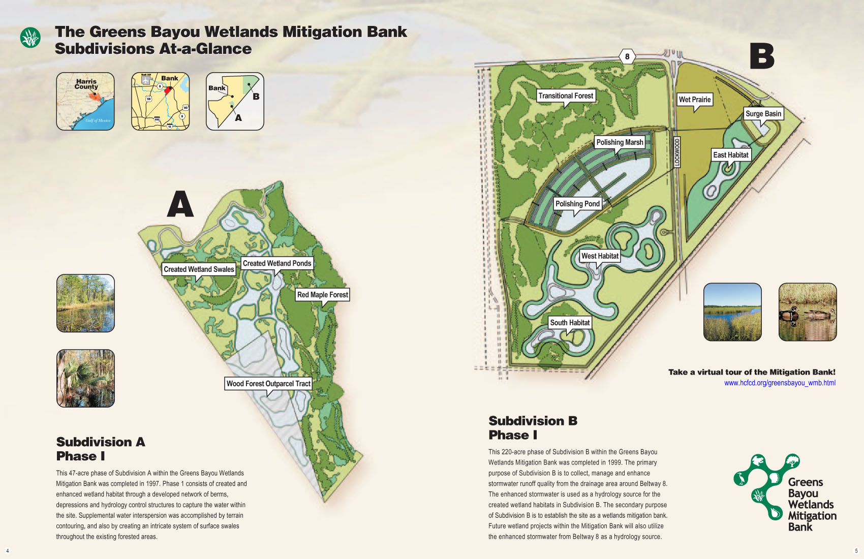 Wetlands Mitigation Bank Brochure by Todd Thompson at Coroflot.com