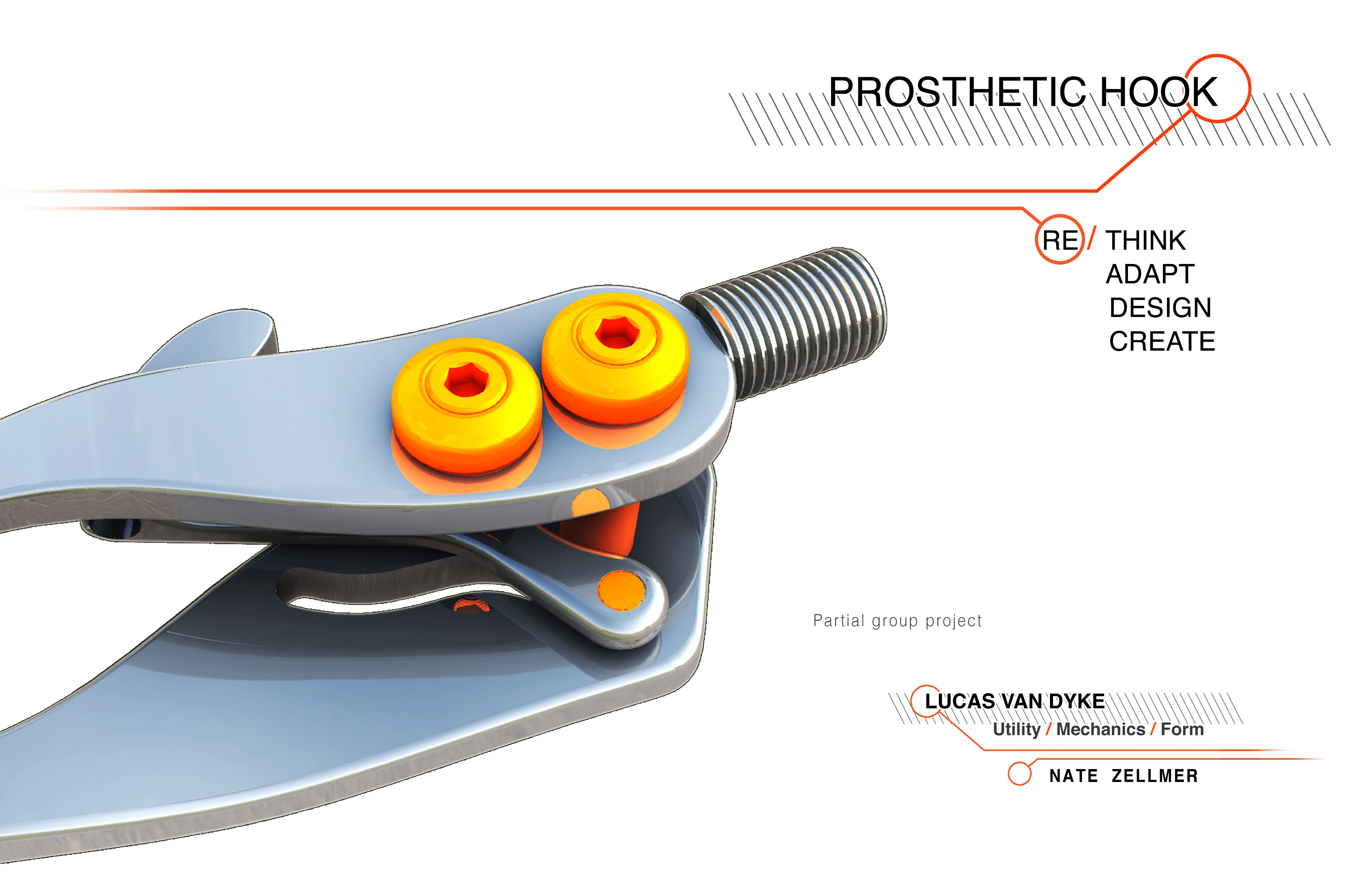 Prosthetic Hook by Lucas Van Dyke at Coroflot.com