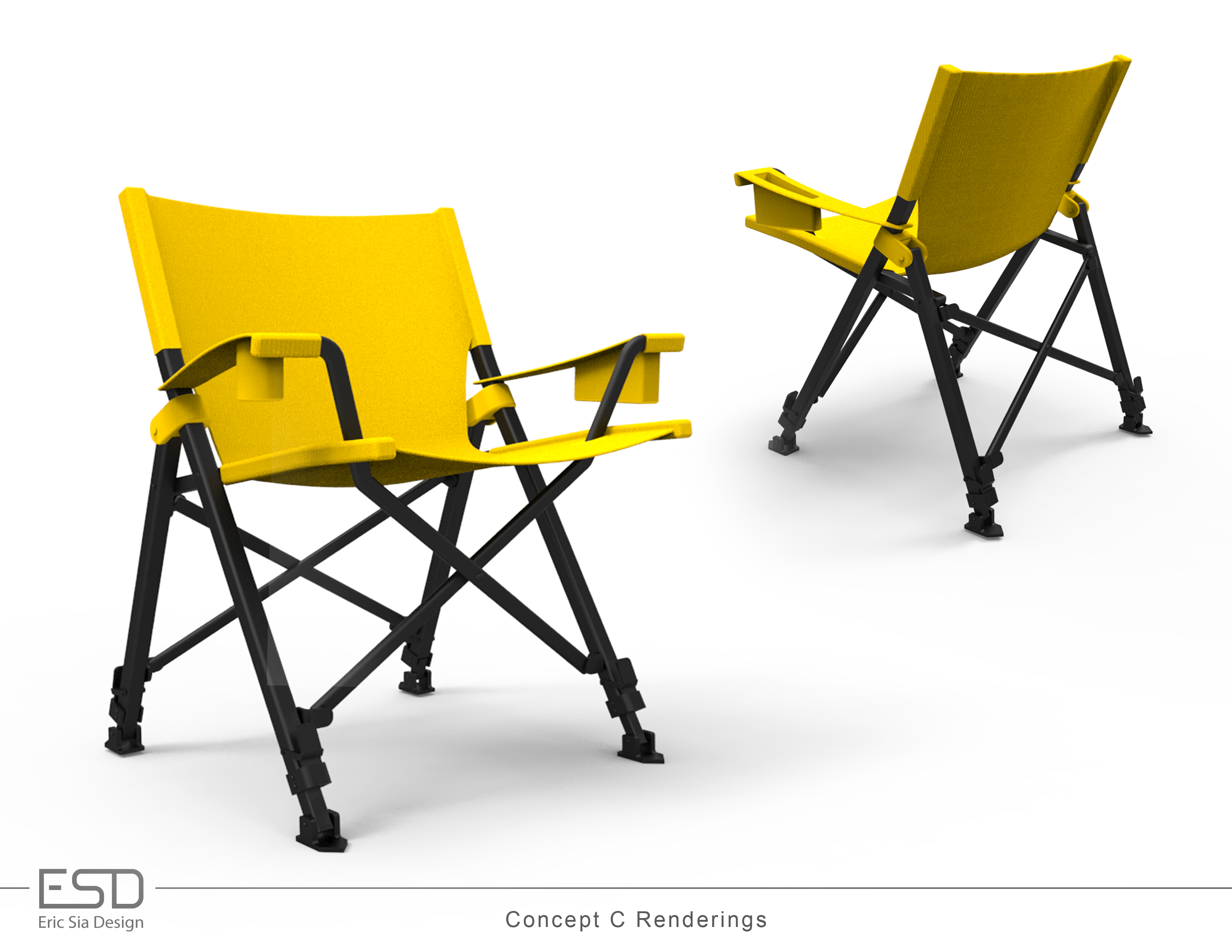 Folding Chairs Concepts by Eric Sia at Coroflot.com