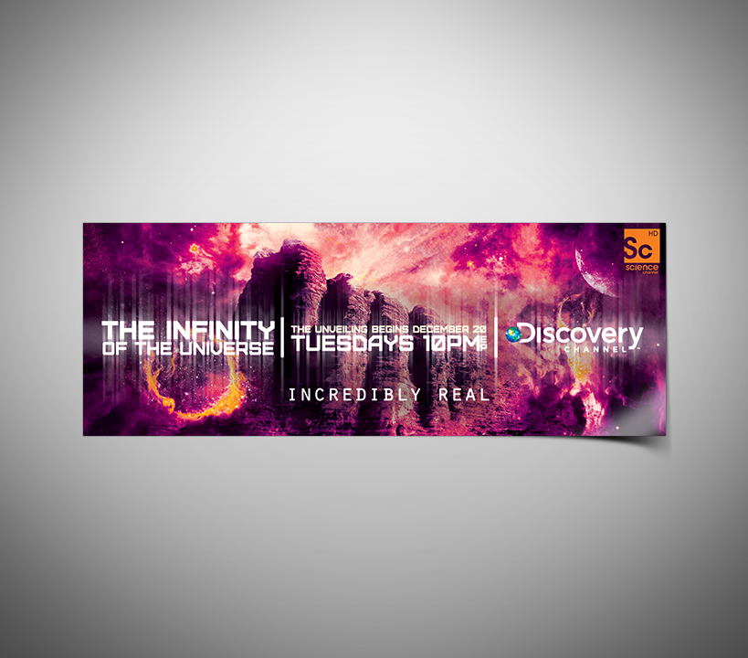 Discovery Channel Poster by Carlos De La Cruz at Coroflot.com