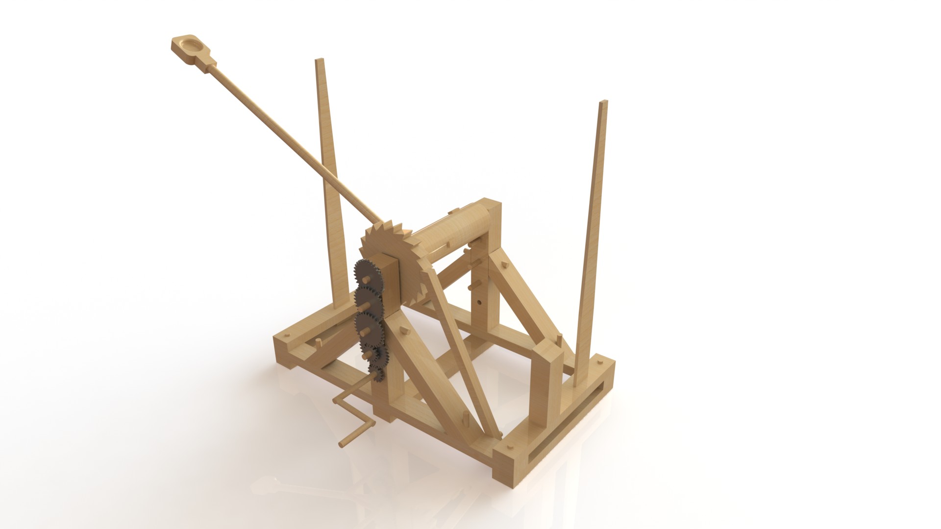 Da Vinci Trebuchet by Adam Morrison at Coroflot.com