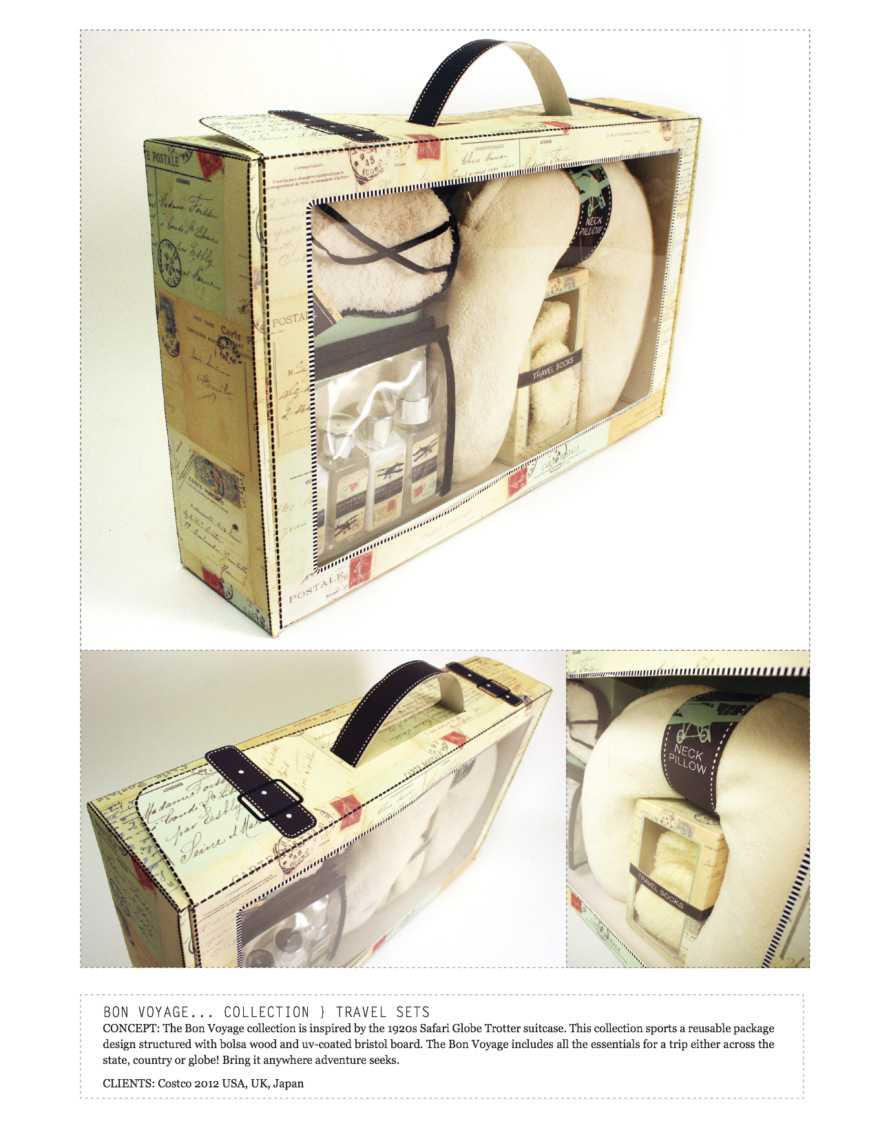 Travel Package Design by Wynne Truong at Coroflot.com