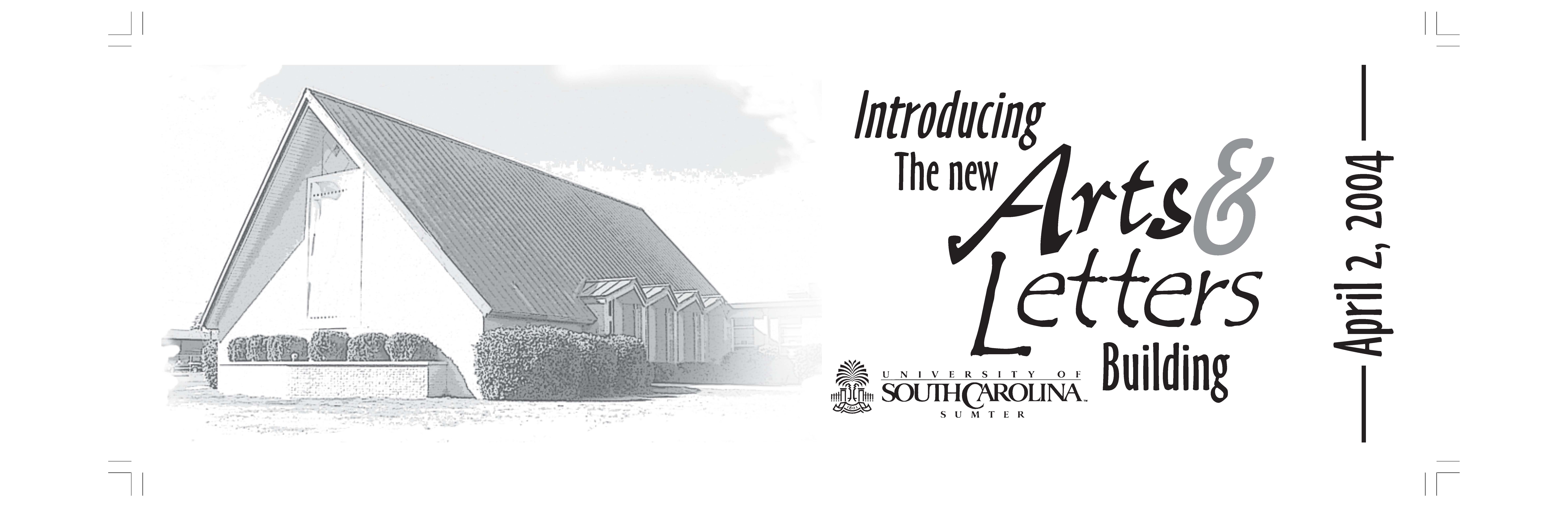 Arts & Letters Building Dedication Invitation by Eric Hauser at ...