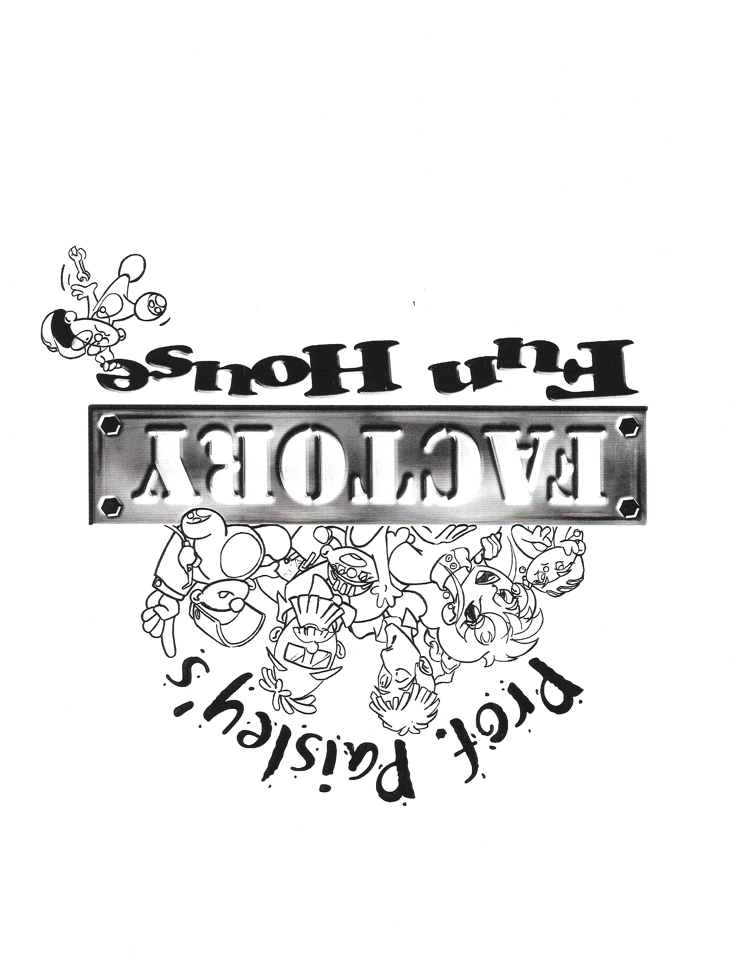 Factory Fun House Cartoon Characters by Bradlee Hughes at Coroflot.com