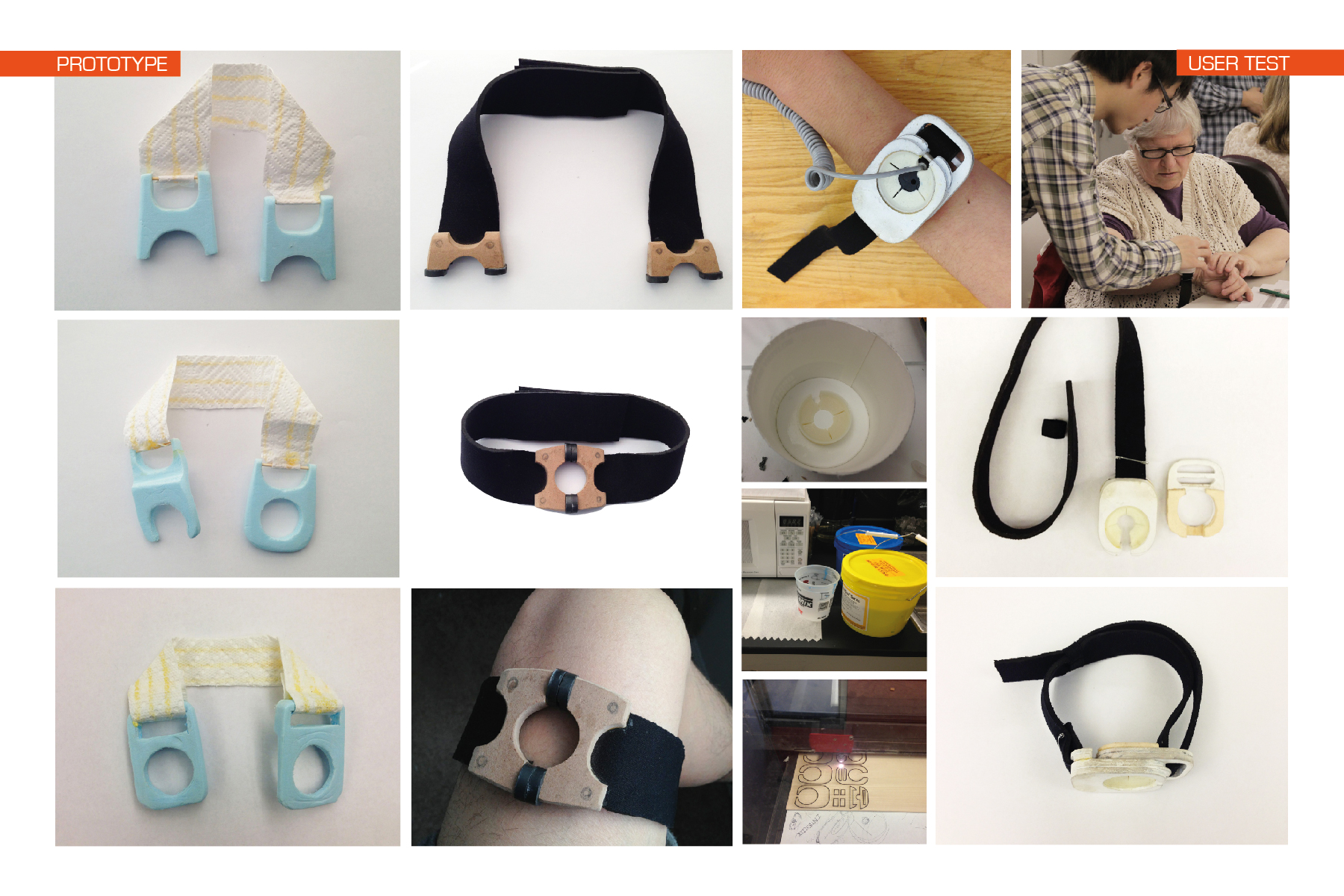 Strap Design for Ultrasound Bone-healing Device by Yue Yu at Coroflot.com