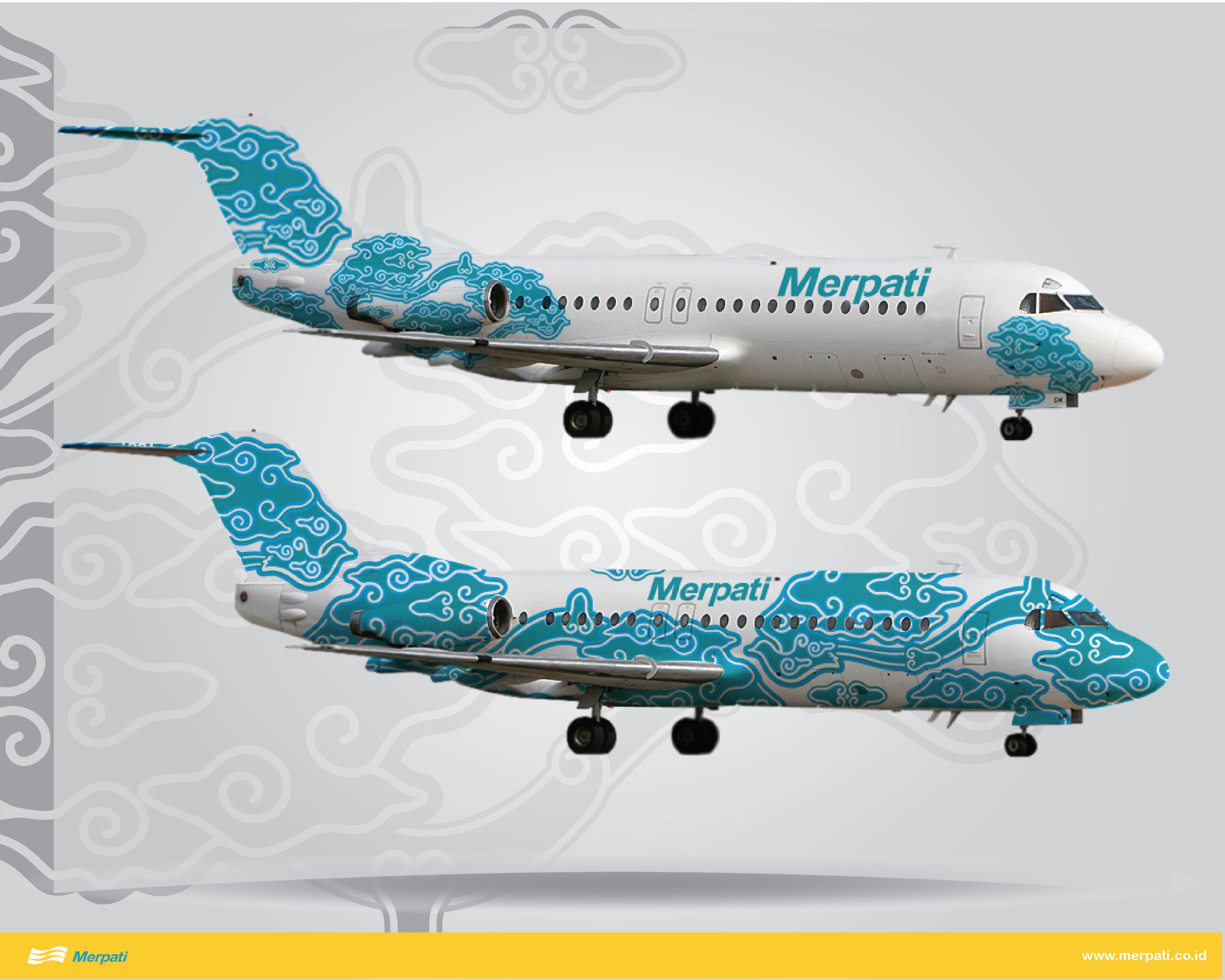 Supergraphic "Merpati Airlines Identity" by dimas bagus isyudono at ...