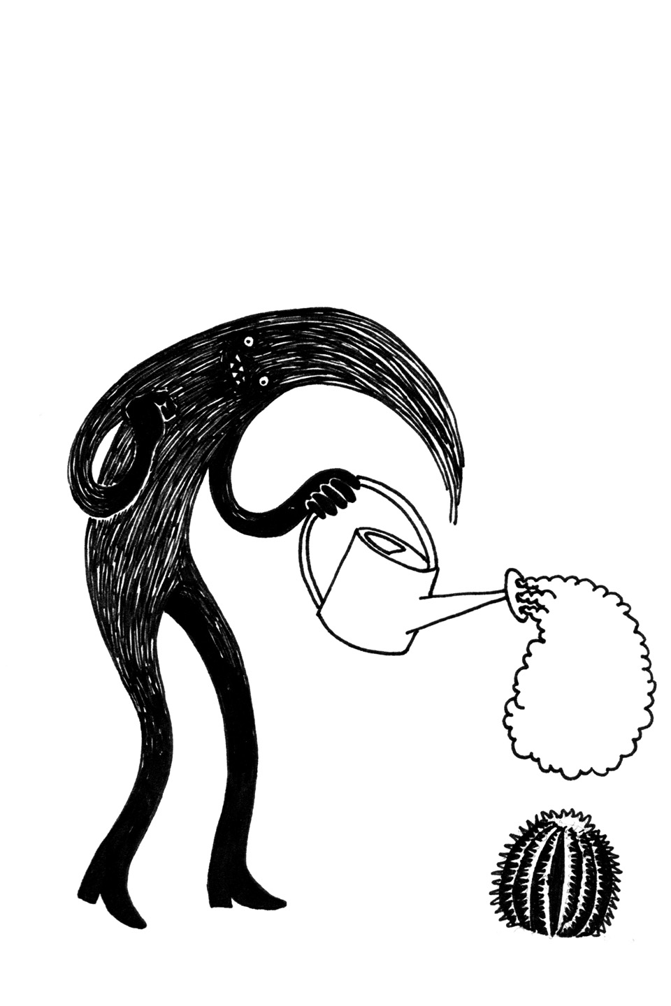 HAIR MONSTERS by Charlotte Gudmundsson at Coroflot.com