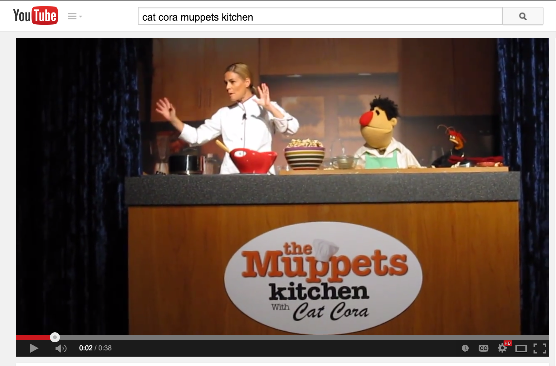 Muppets Kitchen with Cat Cora by Jennifer Park-Jevons at Coroflot.com