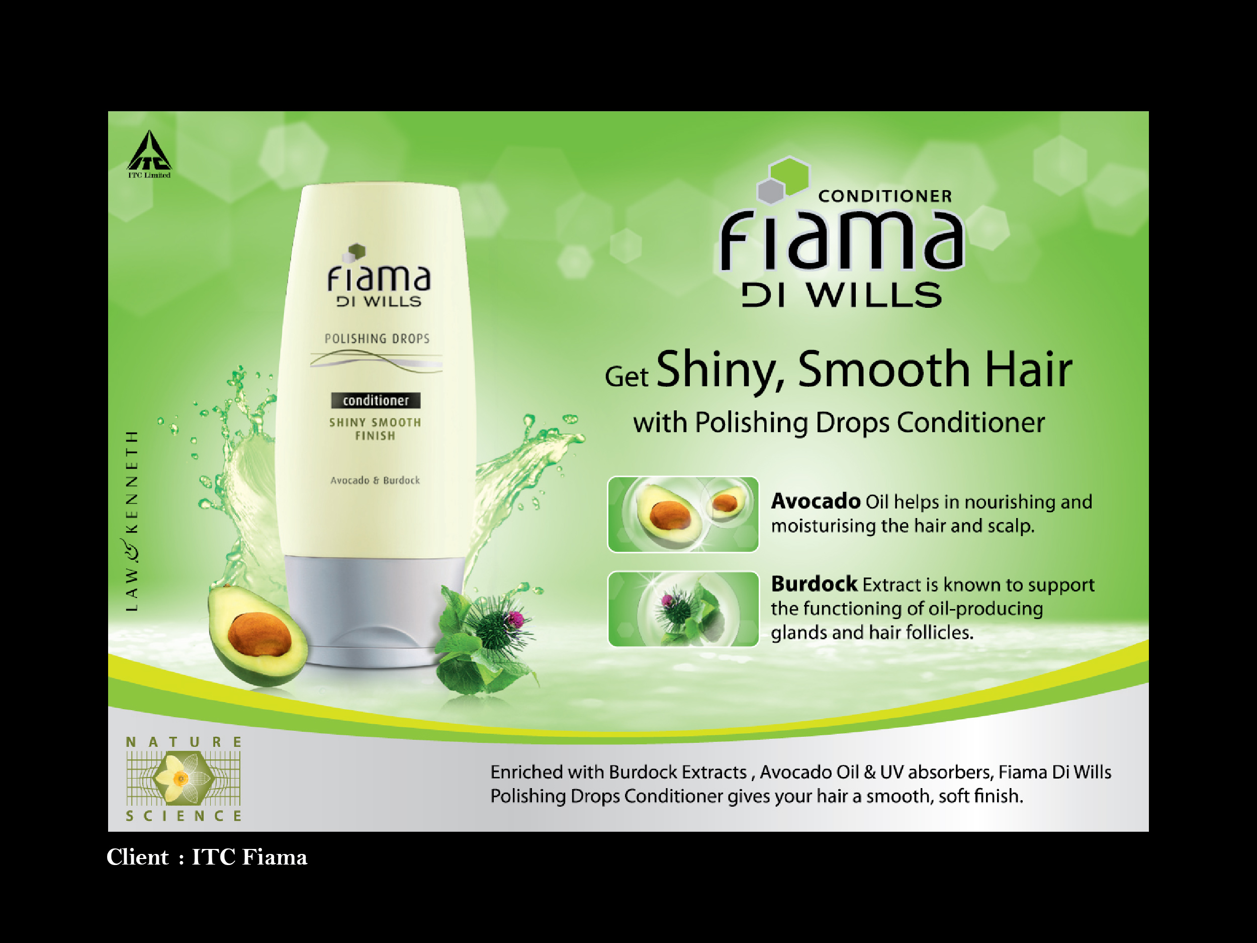 ITC FIAMA DI WILLS SHAMPOOS by SHAIKH WAJID at Coroflot.com