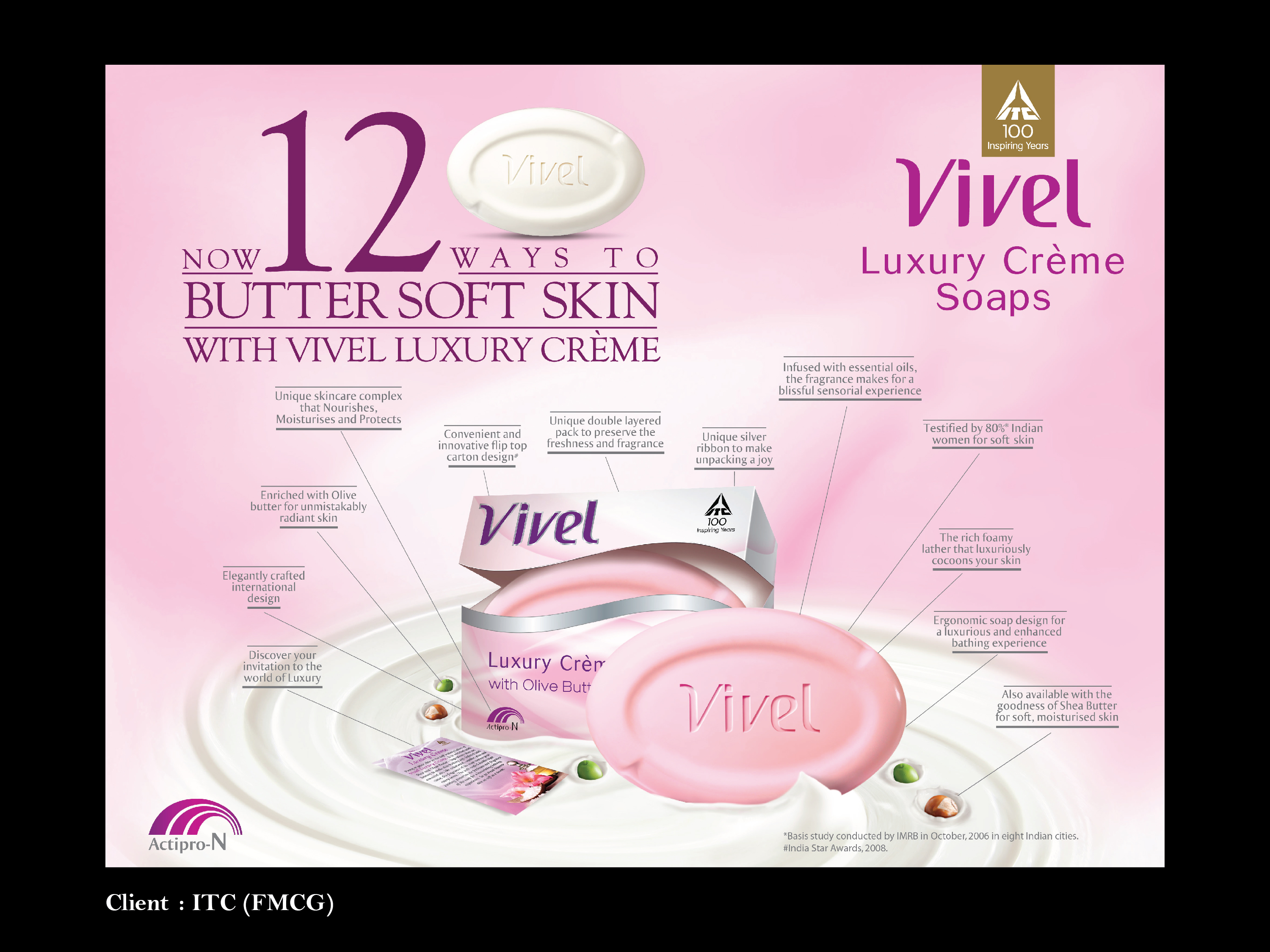 ITC VIVEL LUXURY CREME SOAP by SHAIKH WAJID at Coroflot.com
