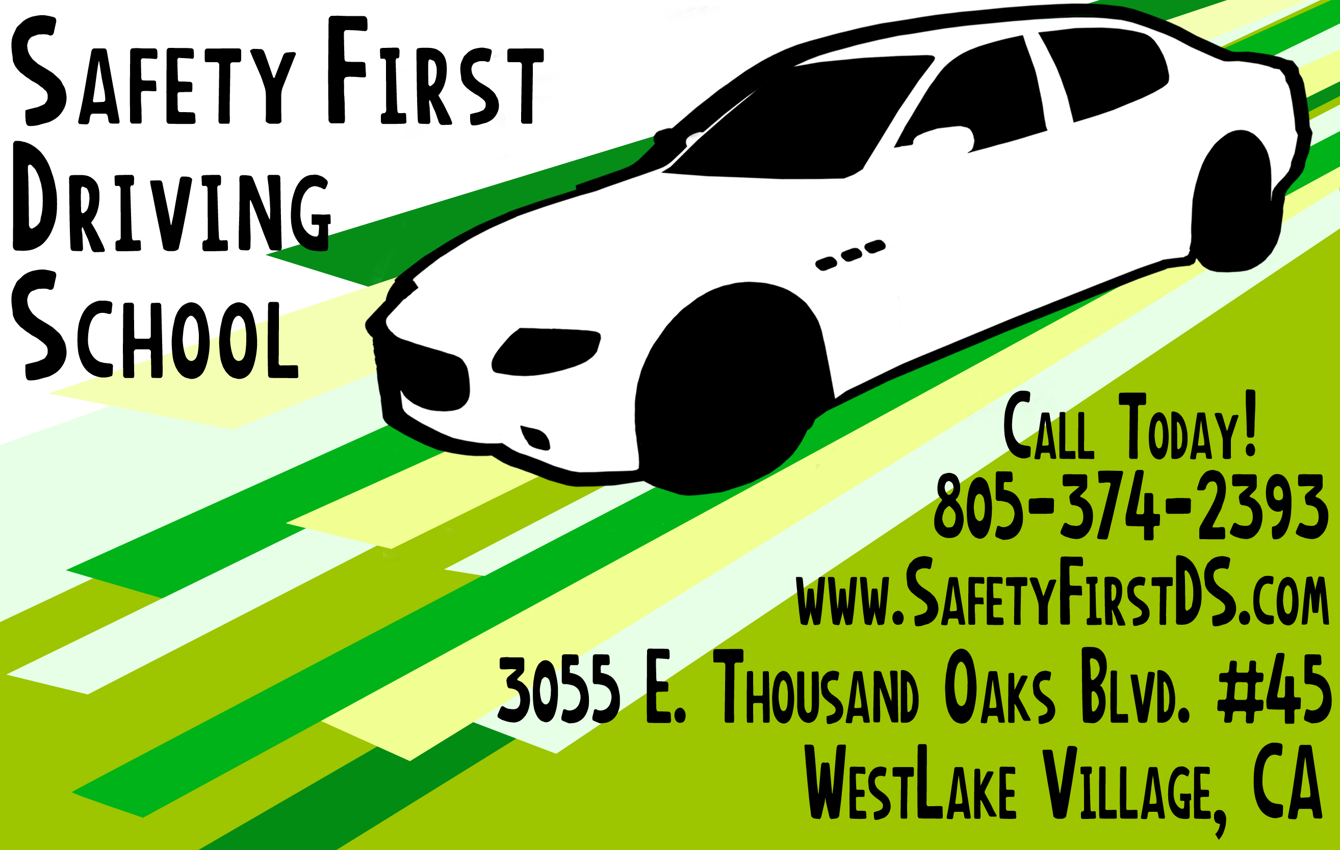 Safey First Driving School by Sean Kale at Coroflot.com