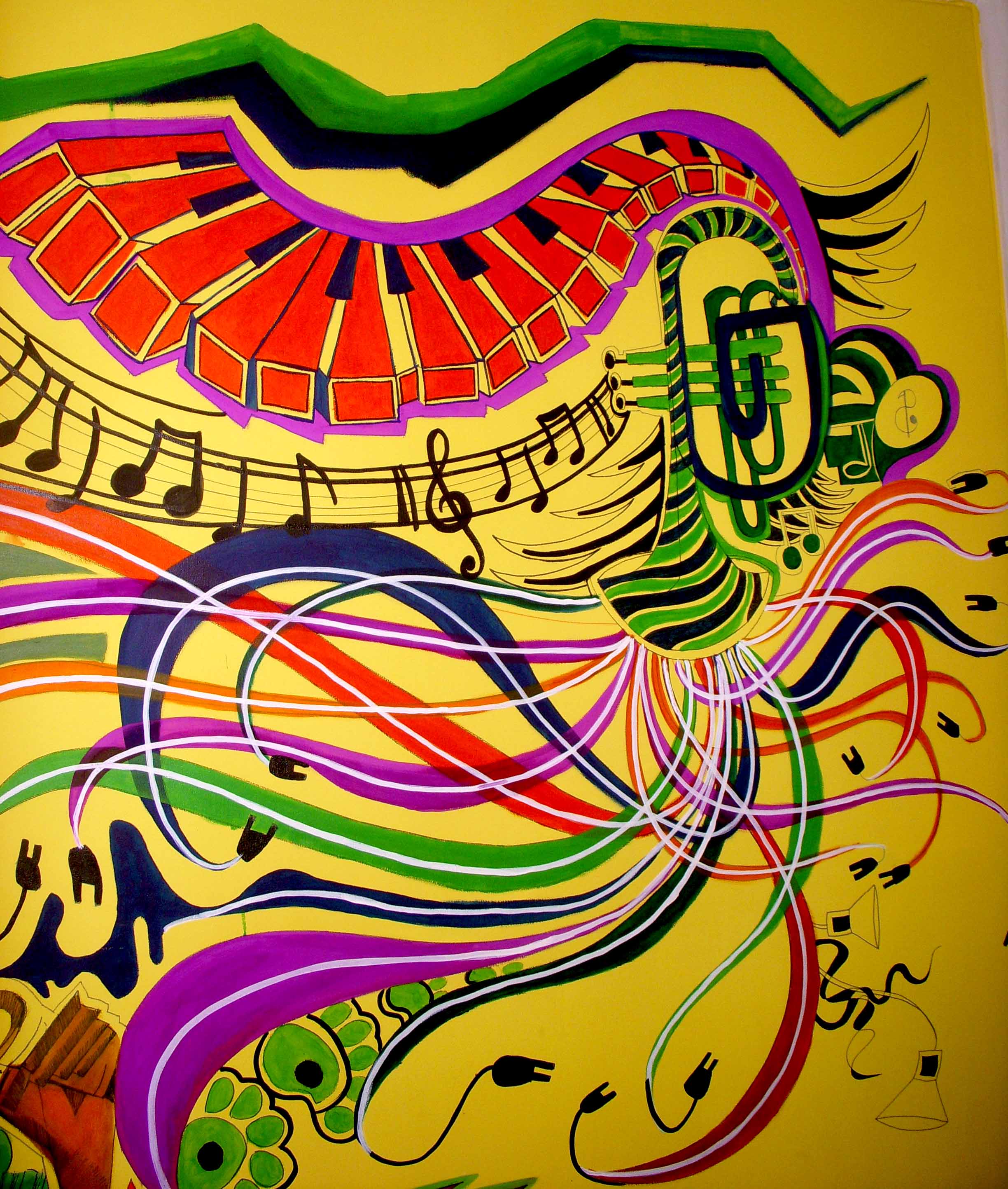 Graffiti : Music Club by Shraddha Trivedi at Coroflot.com