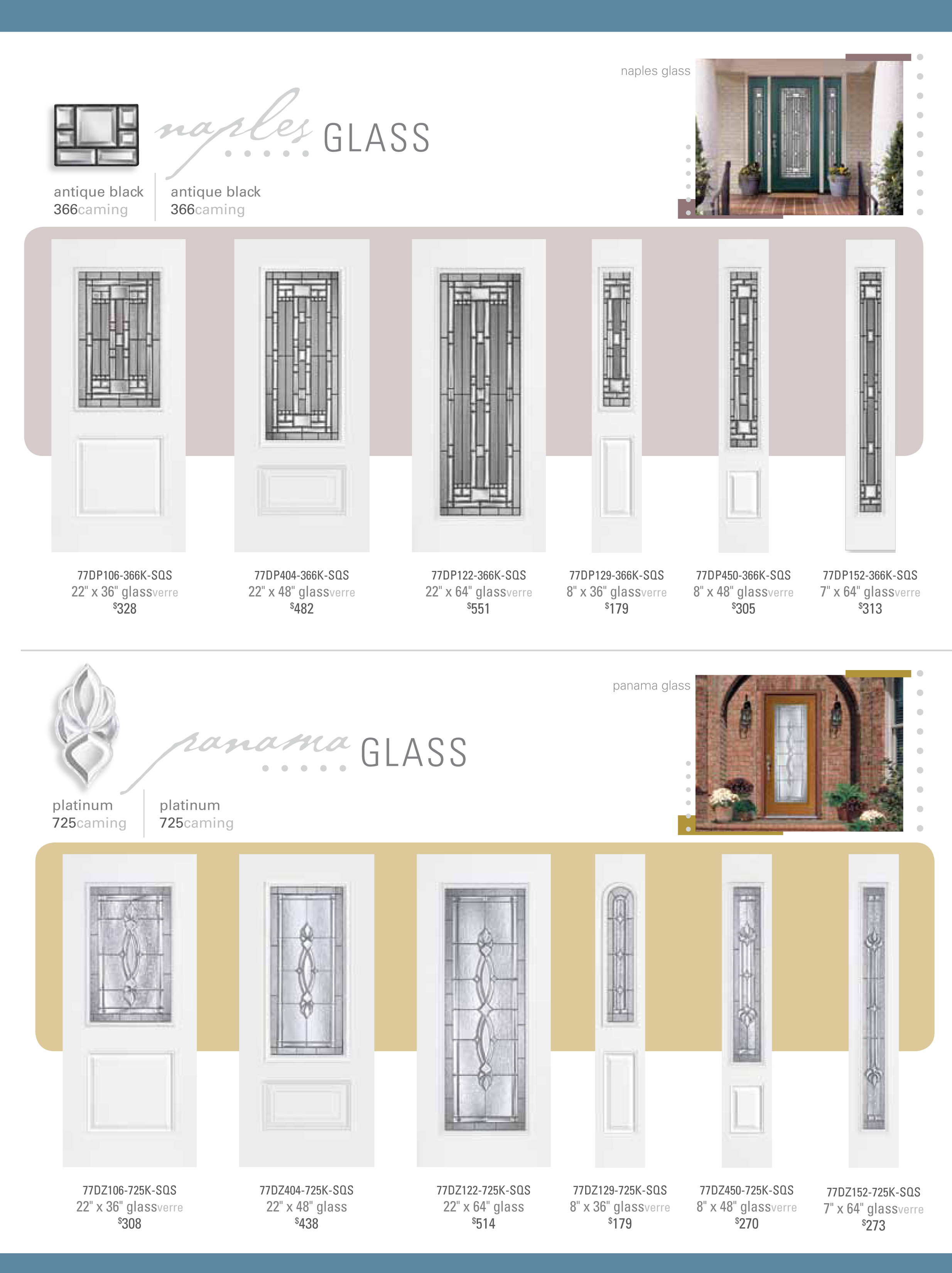 Masonite Glass Brochure by Felizel Rivera at Coroflot.com