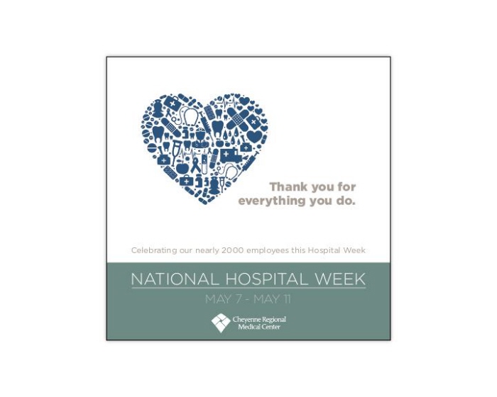 Hospital Week Appreciation campaign by Lisa Peatrowsky at Coroflot.com