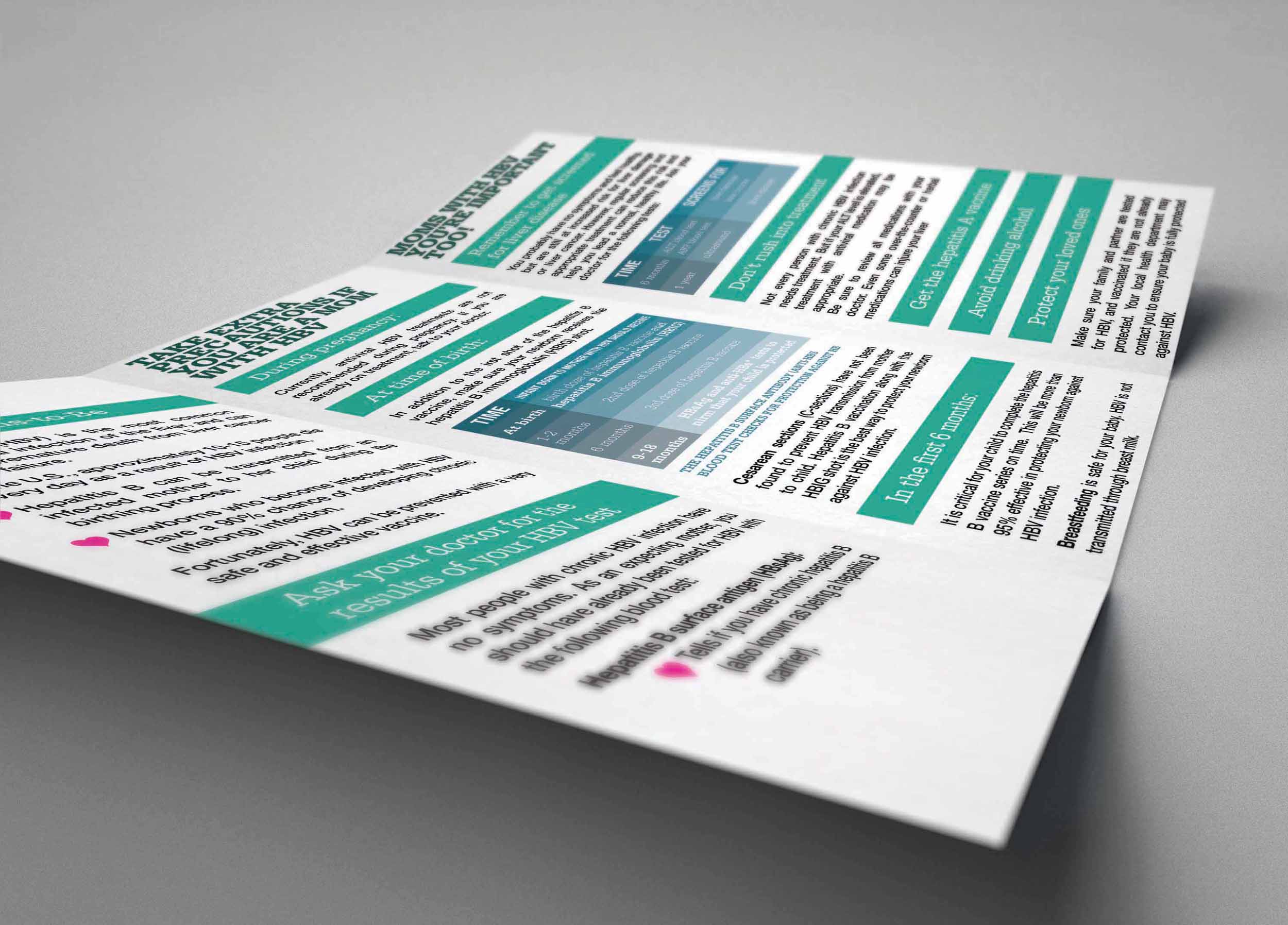 Hepatitis B Brochure by Tchanavian Roche at Coroflot.com