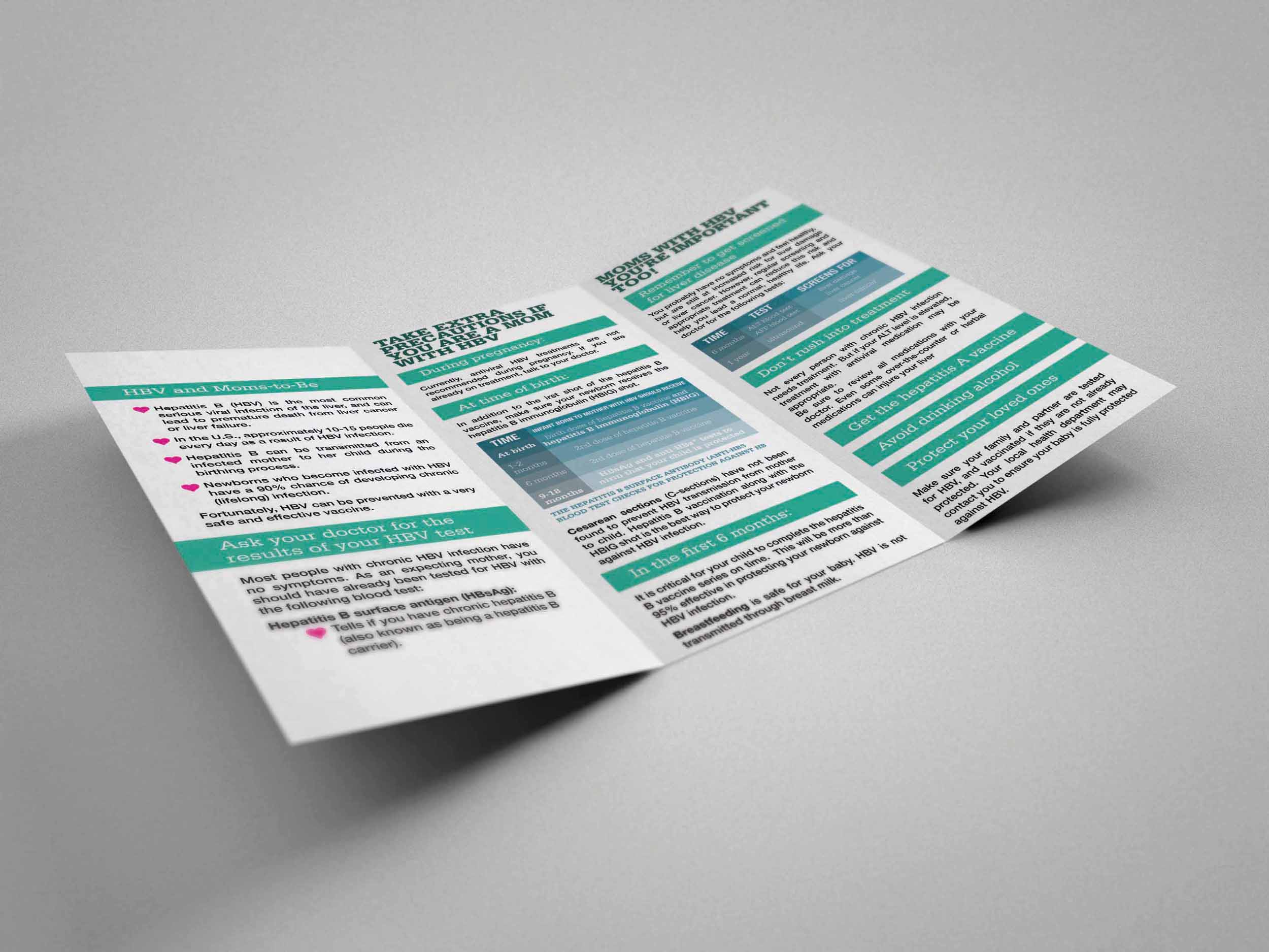 Hepatitis B Brochure by Tchanavian Roche at Coroflot.com