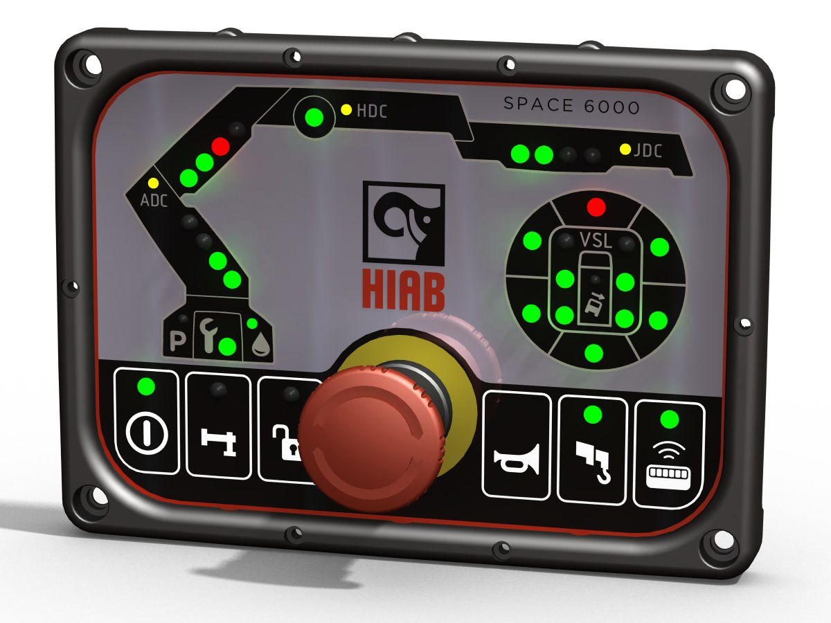 HIAB Crane Control Interface by Joakim Norin at Coroflot.com