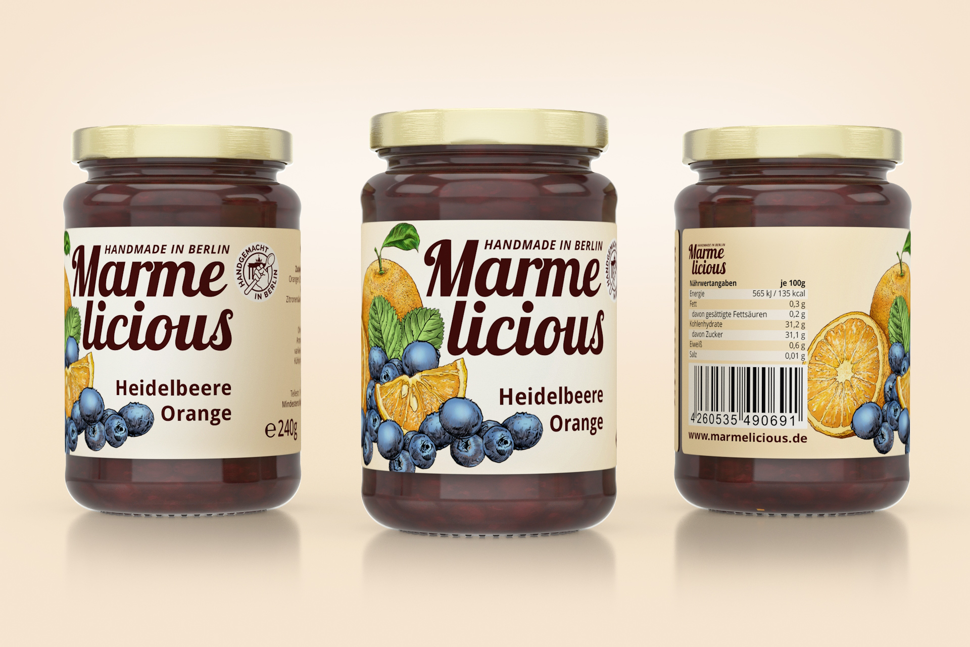 Jam Label Design by Ievgen Glukhoi at Coroflot.com