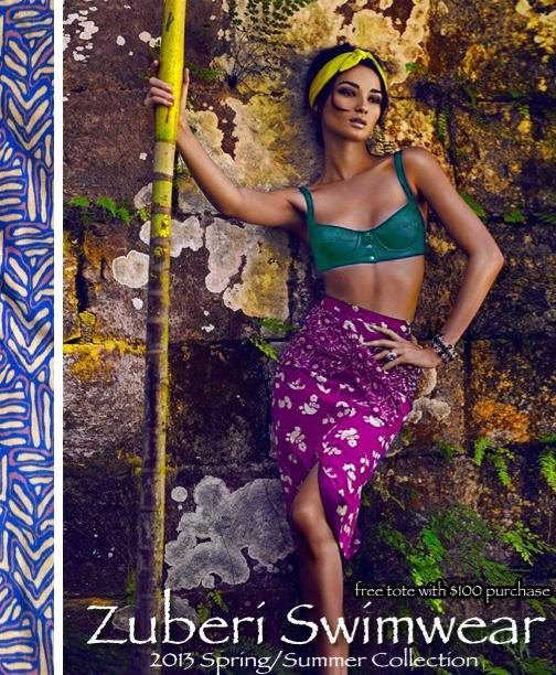 An upload by Julia Hondros on Coroflot: to the project Zuberi Swimwear Catalog